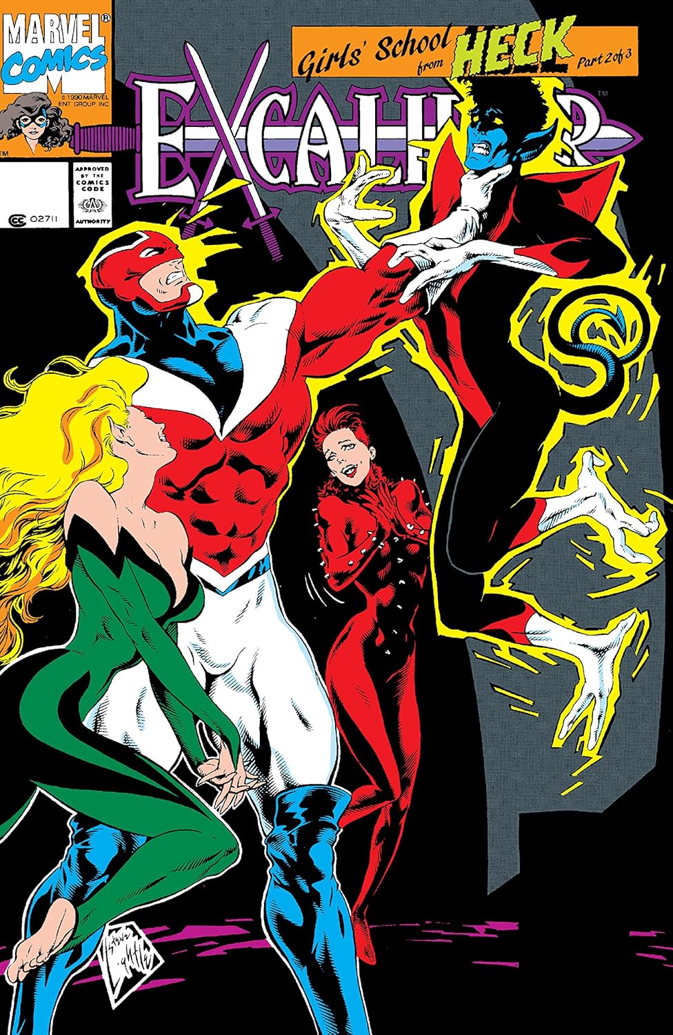 Amazon.com: Excalibur (1988-1998) #33 eBook : Claremont, Chris, Lightle ...