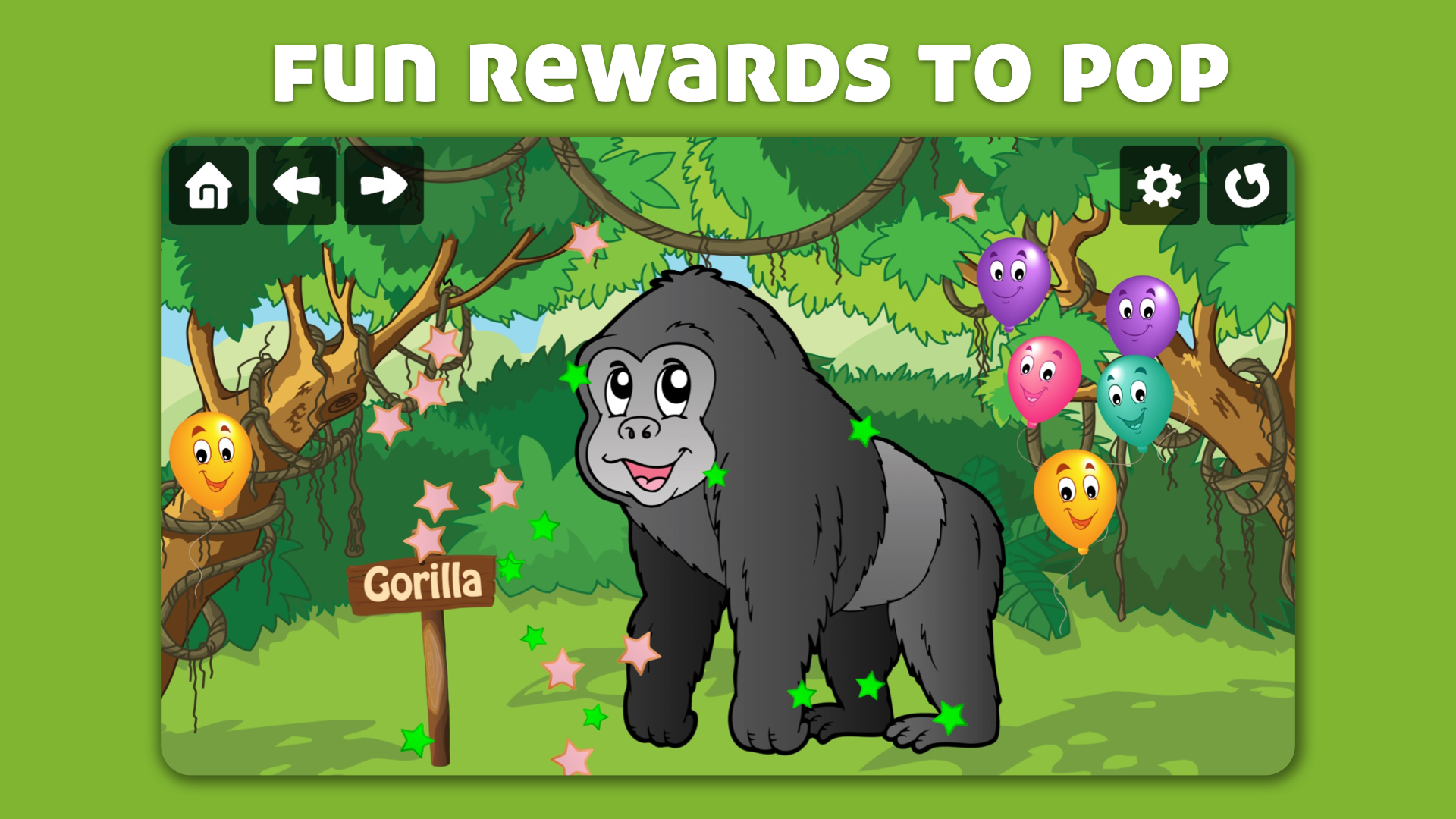 Kids Animals Scratch & Color 2 - Amazing Wild Animals Safari at the Zoo ...