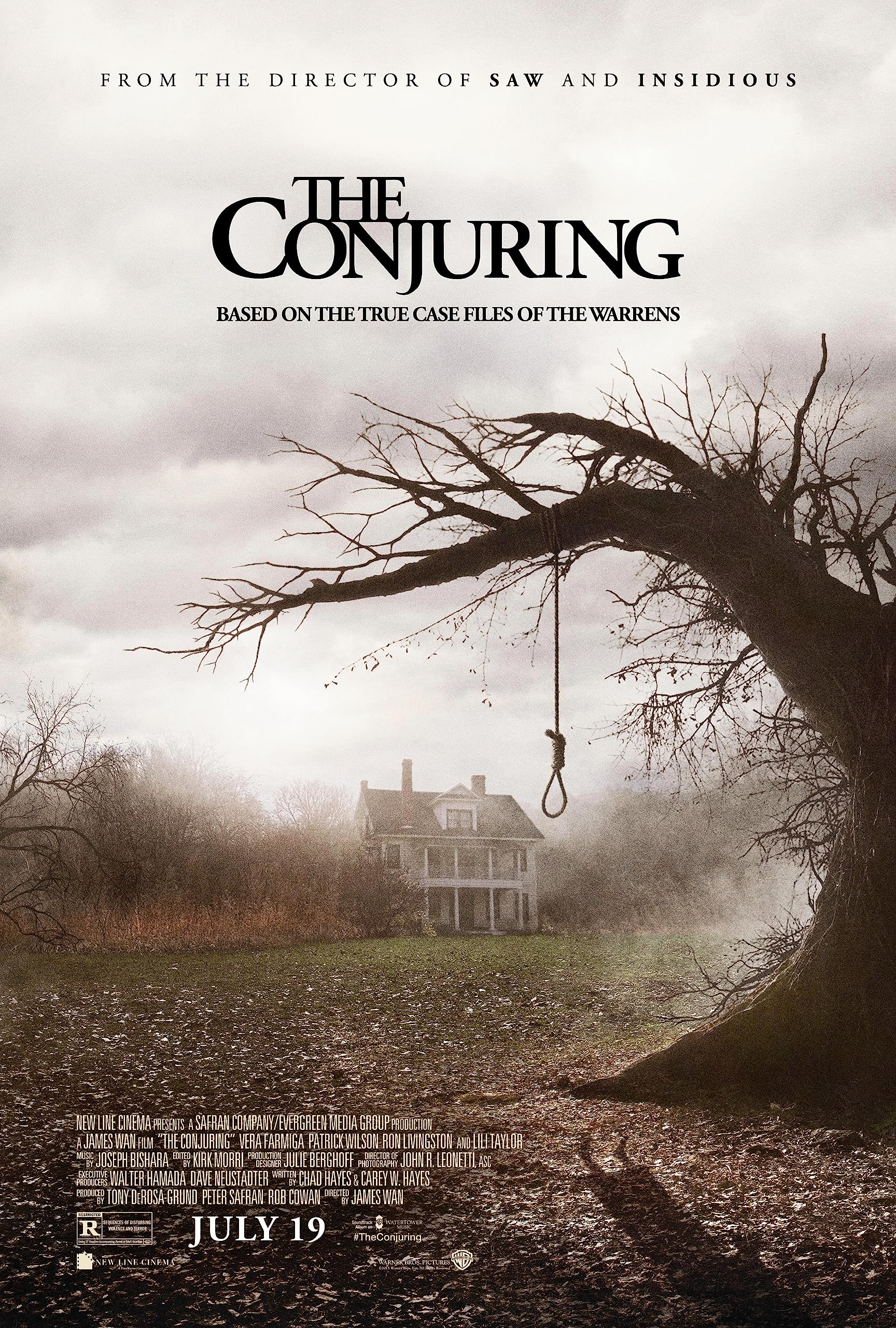 All Time Great Horror Movie Posters The Conjuring A4 Poster ...