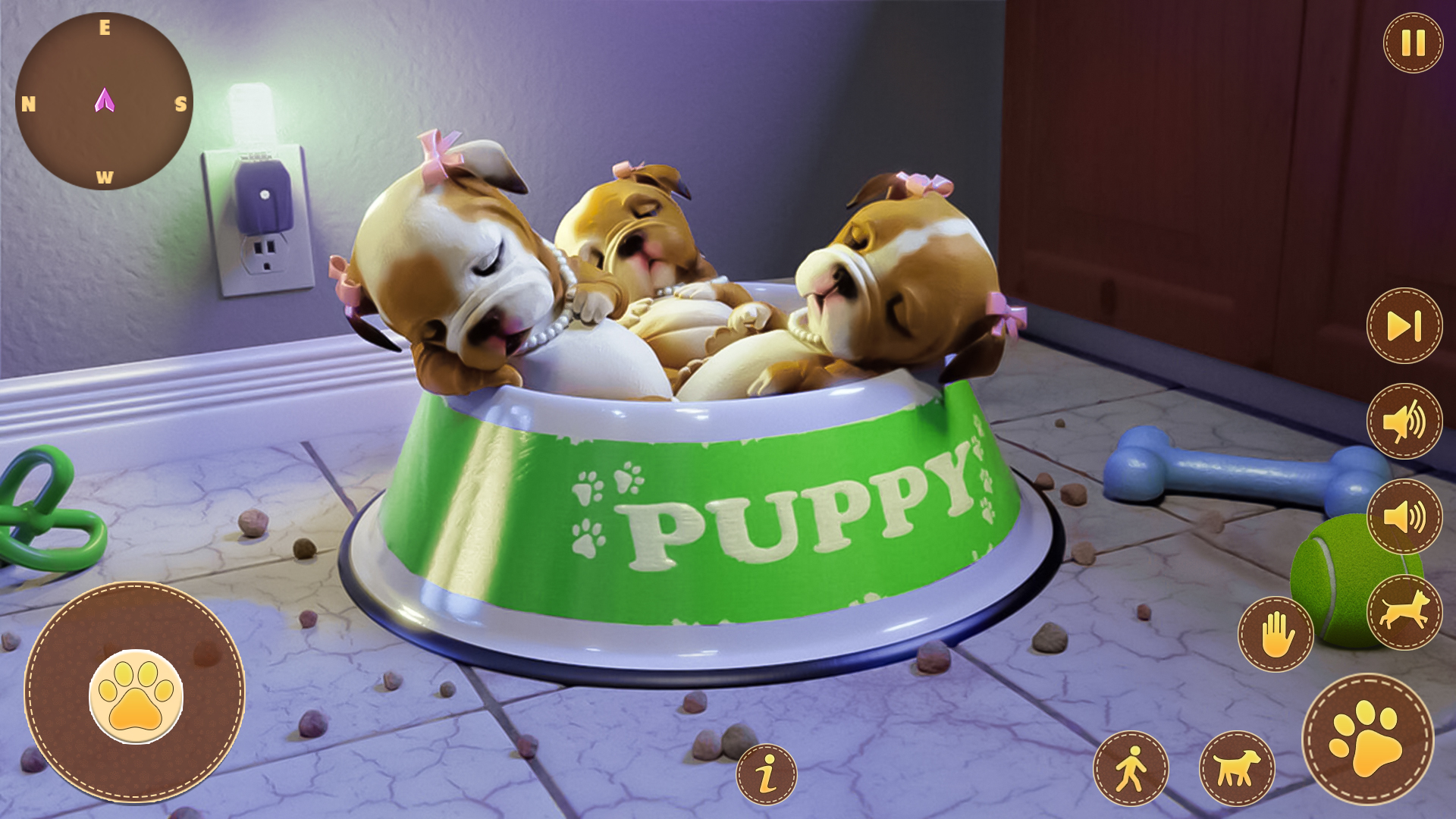 My Pregnant Dog Simulator Virtual Puppy Games Offline - Cute Pregnant ...
