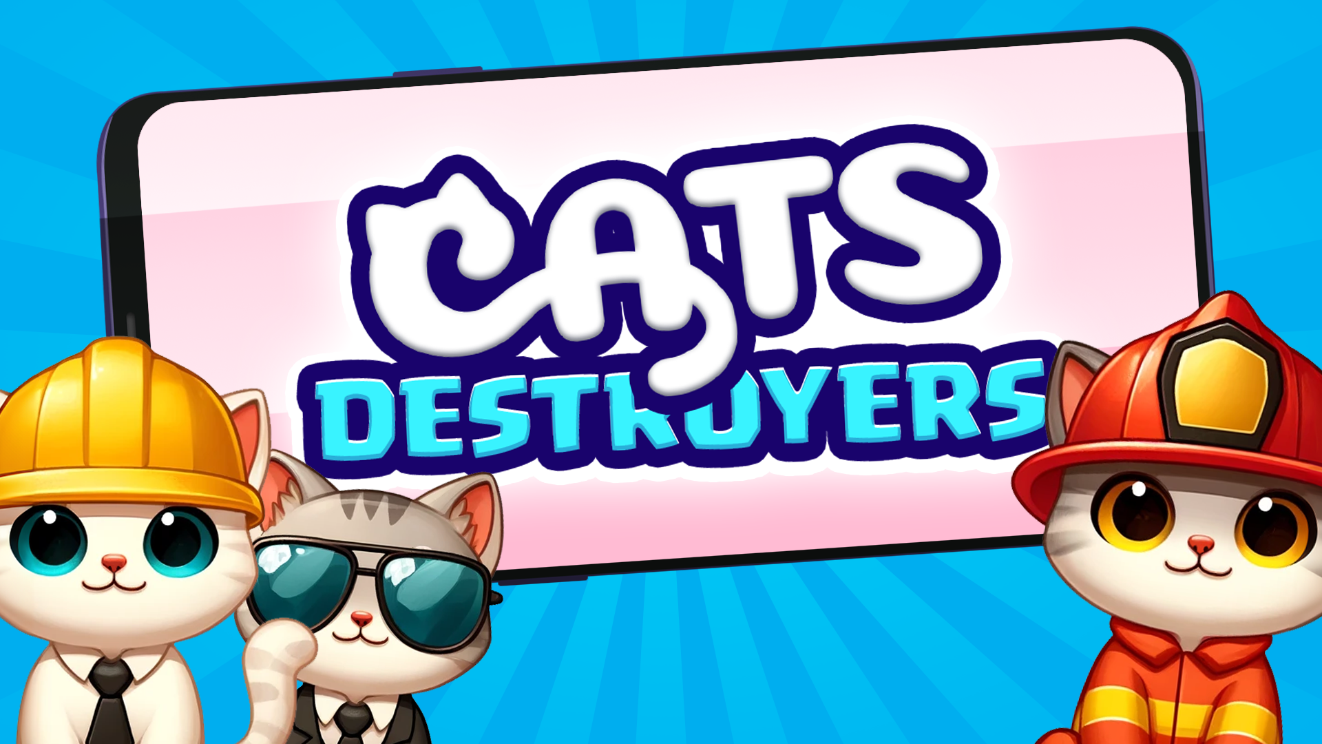 Cats Destroyer: My cat virtual pet games. Funny game - App on Amazon ...