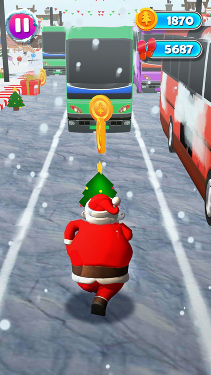 Santa Runner : Infinite Christmas Runner Game:Amazon.co.uk:Appstore for ...