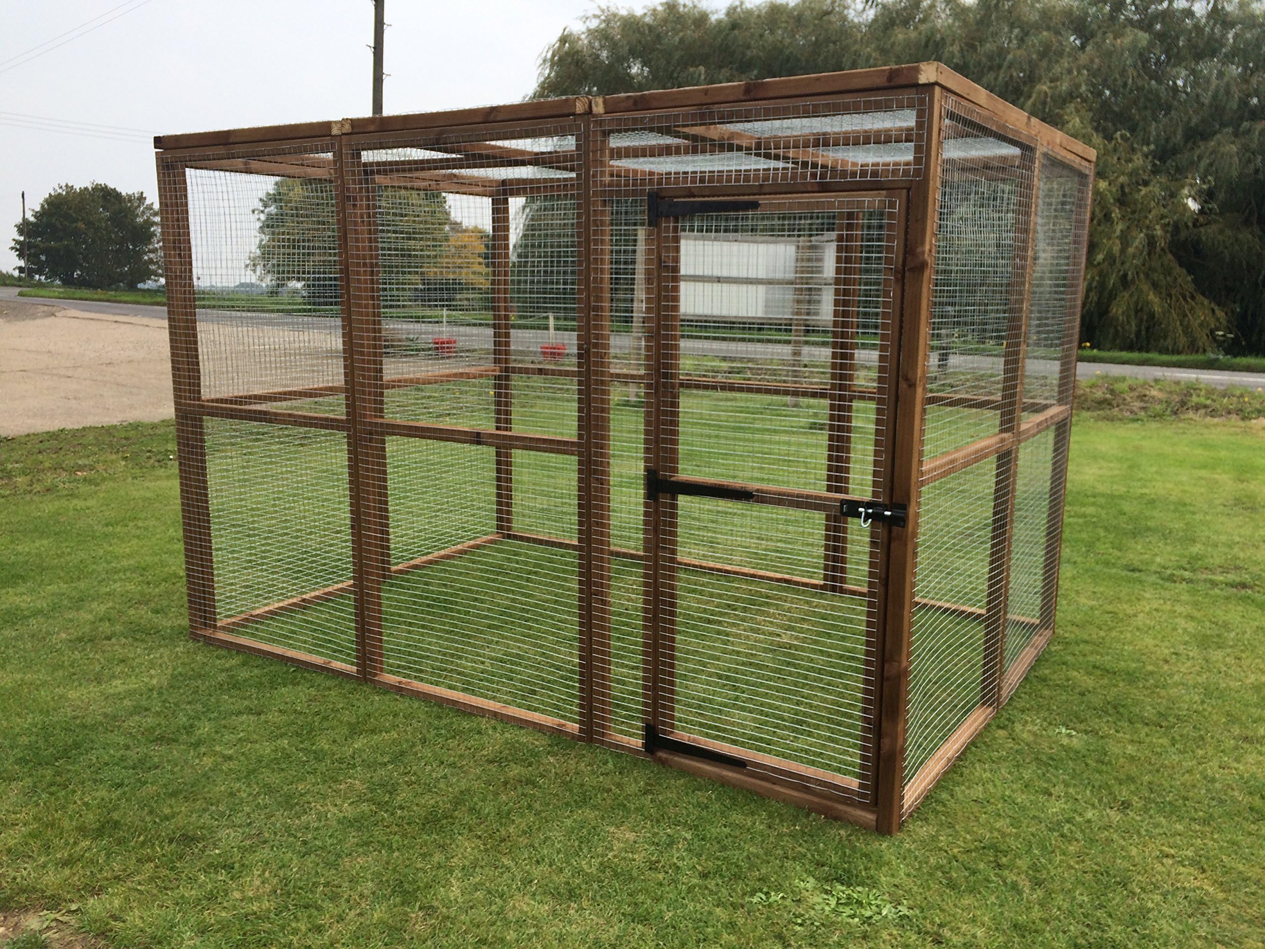 Large 6ft x 9ft Animal Run Dog Rabbit Chicken Enclosure : Amazon.co.uk ...