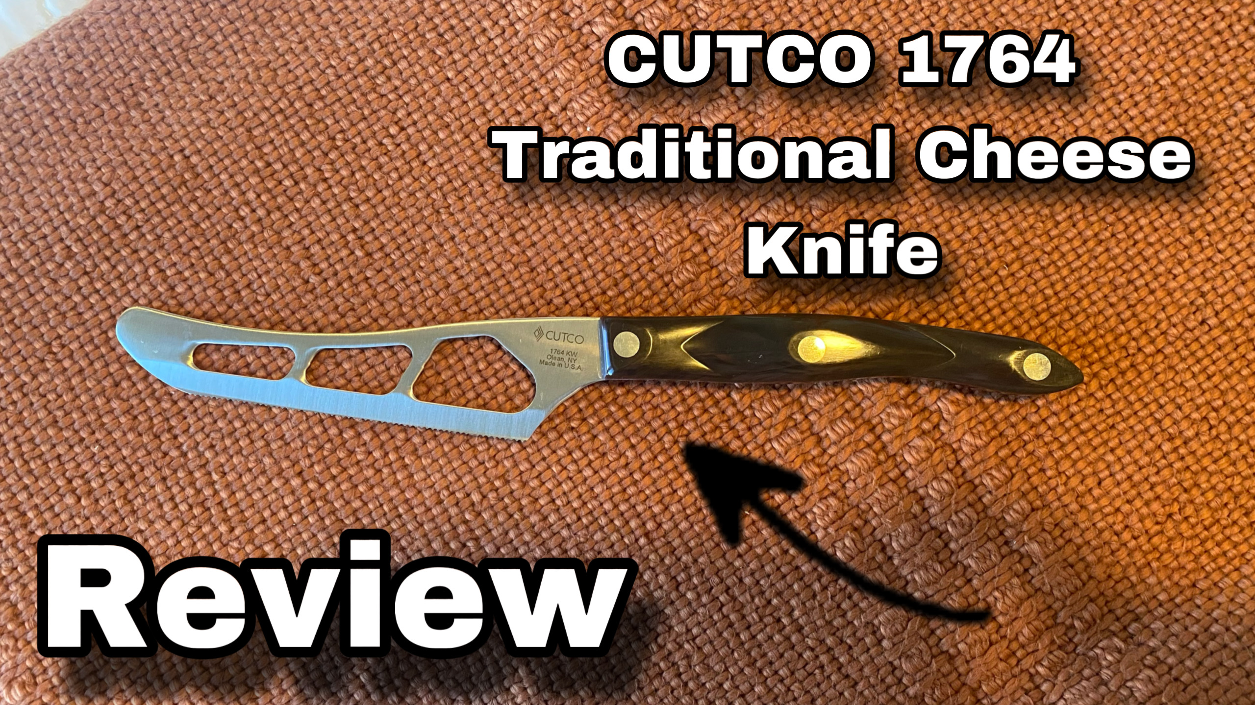 Watch Honest Review- CUTCO Model 1764 Traditional Cheese Knives on ...