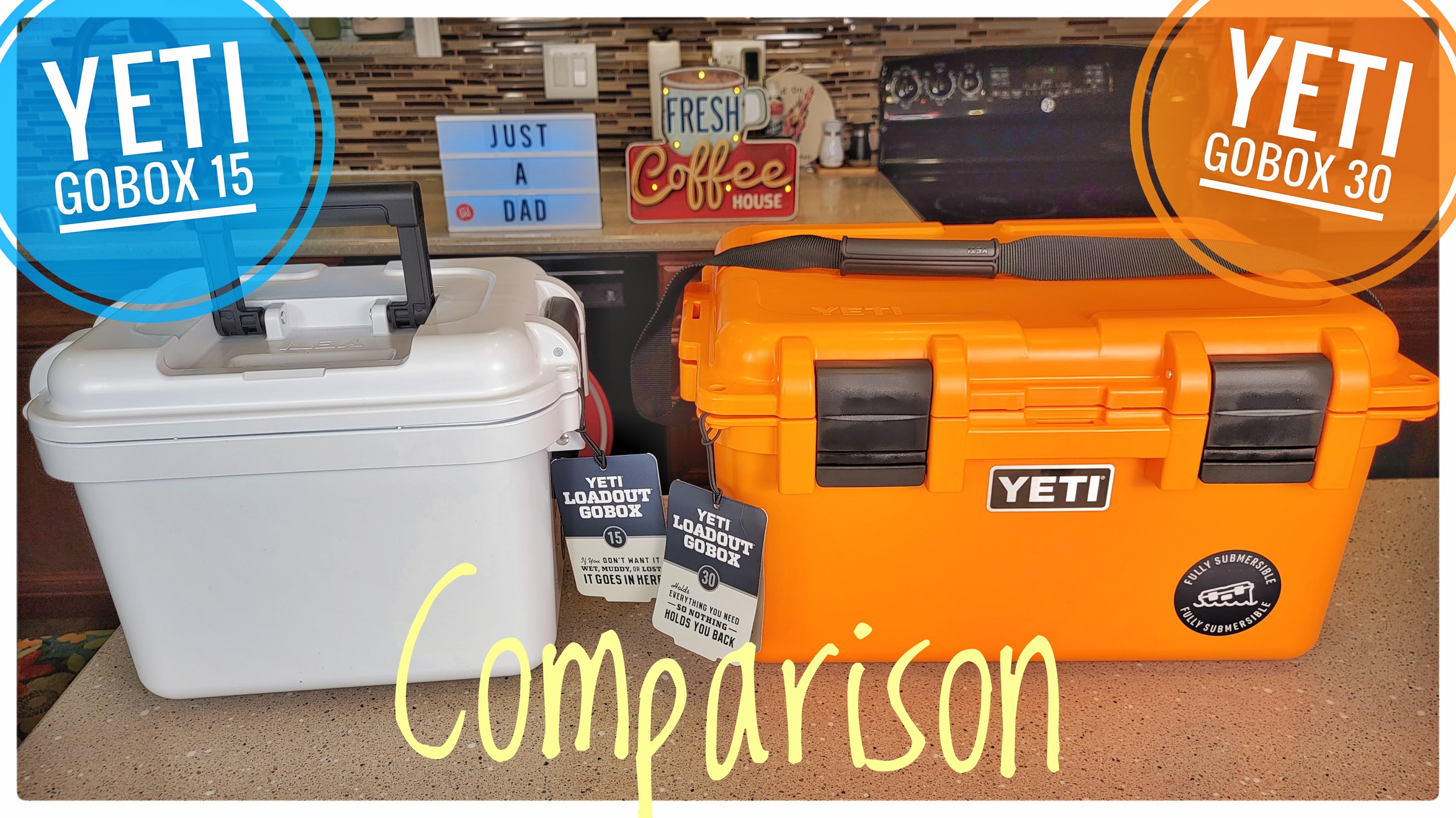 Watch YETI GoBox 15 vs GoBox 30 LoadOut Comparison on Amazon Live