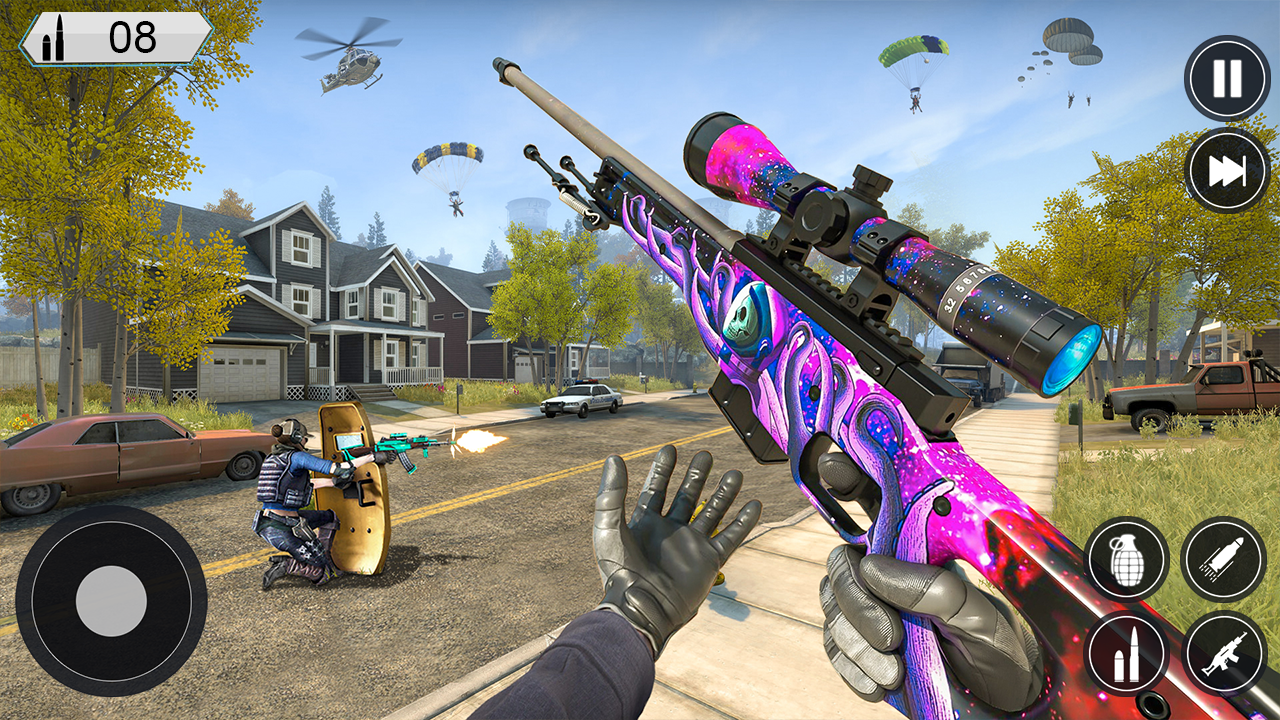 Real Open World FPS Shooting Adventure Sniper Games 2024 - Call of Modern FPS Sniper Shooting ...