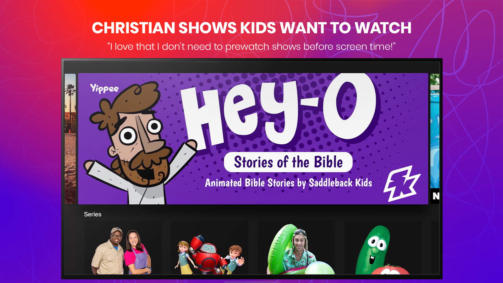 Yippee TV: Christian streaming in a safe, ad-free space. Filled with ...