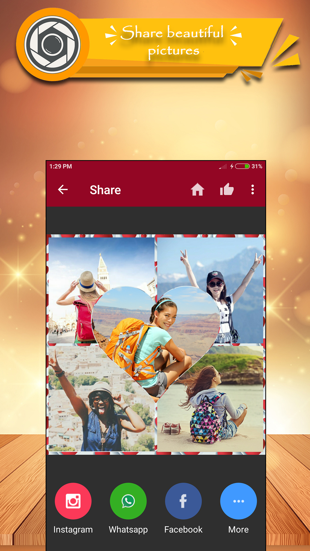 Photo Collage - Picture Grid Maker & Photo Mixer:Amazon.com:Appstore ...