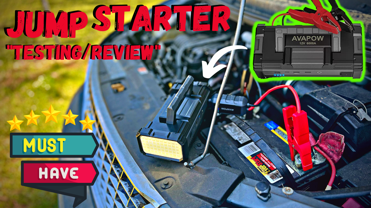 Watch ﹙Testing/Review﹚ Car Battery Jump Starter 6000A on Amazon Live