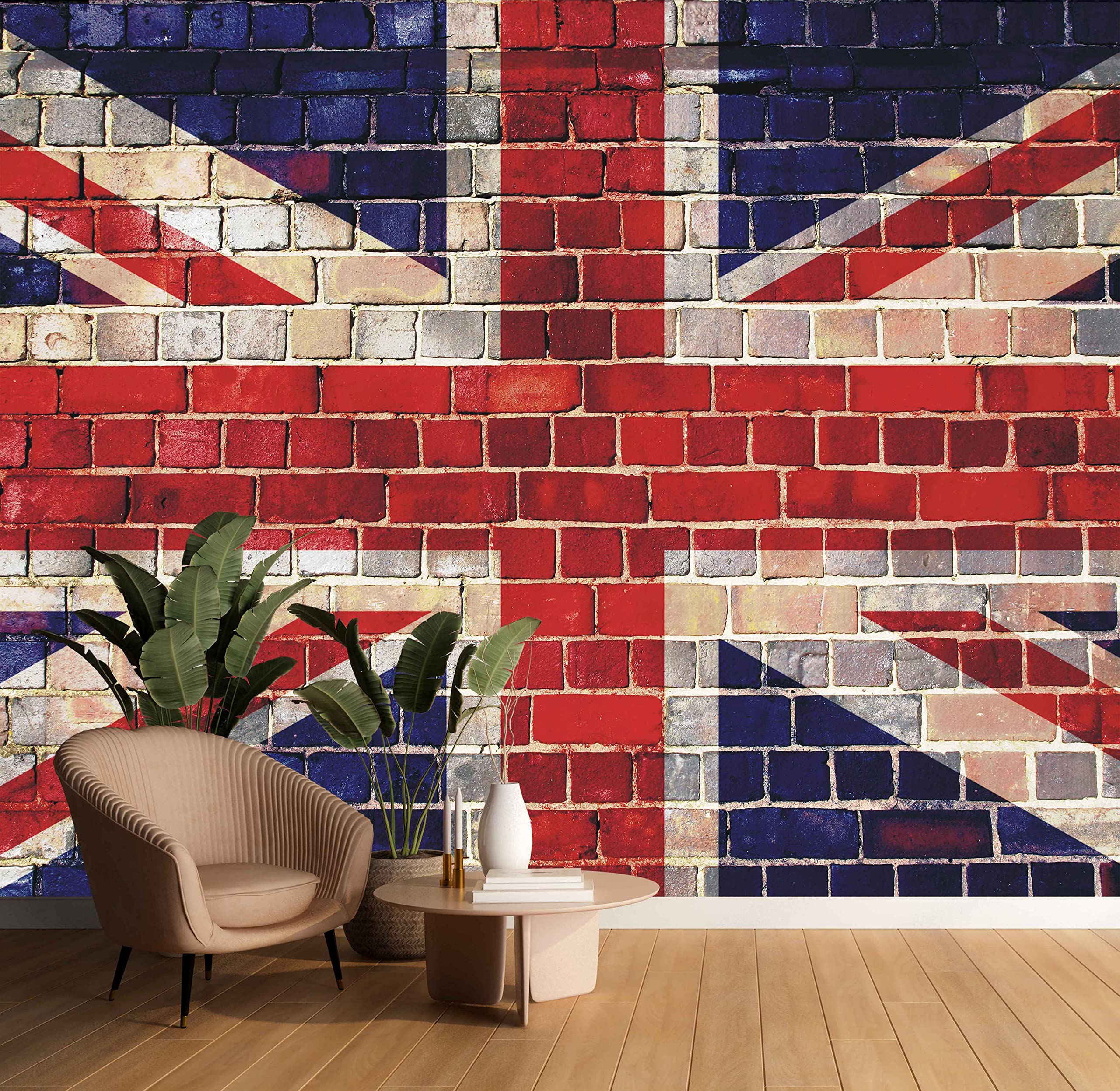 Union Jack Wallpaper For Walls Country Flag Canvas Wall Art | Holy Cow