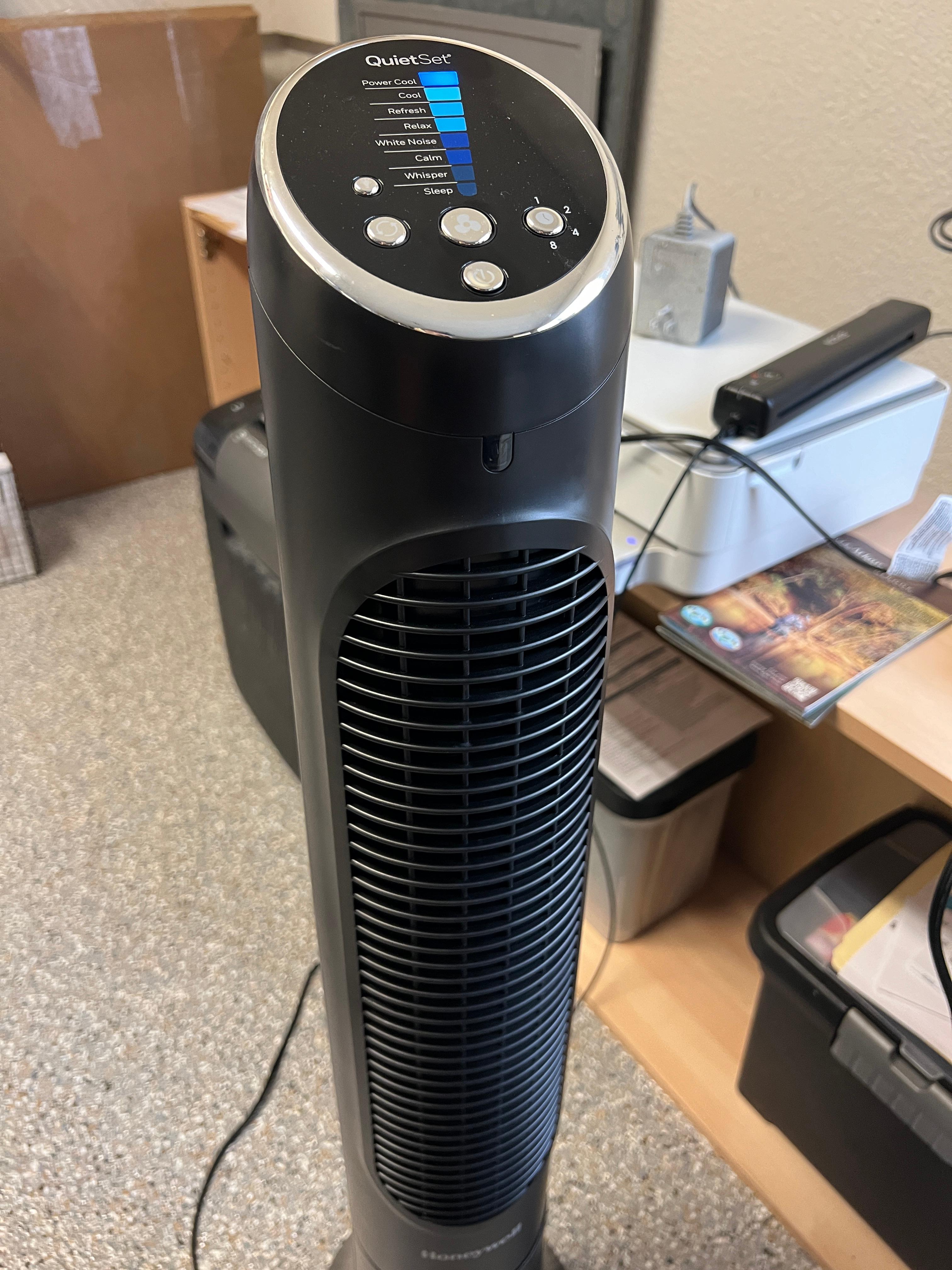 Watch Honeywell Quiet Set Fan Review on Amazon Live
