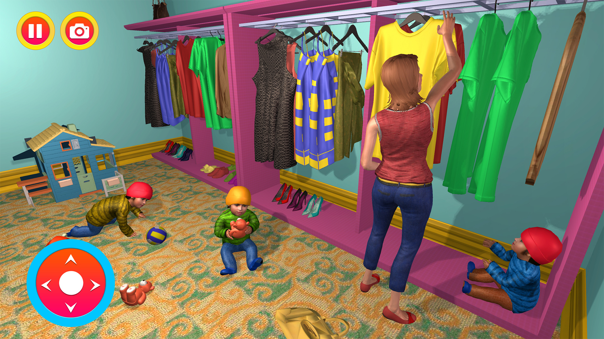 Virtual New Mother Baby Triplets Care Game - App on Amazon Appstore