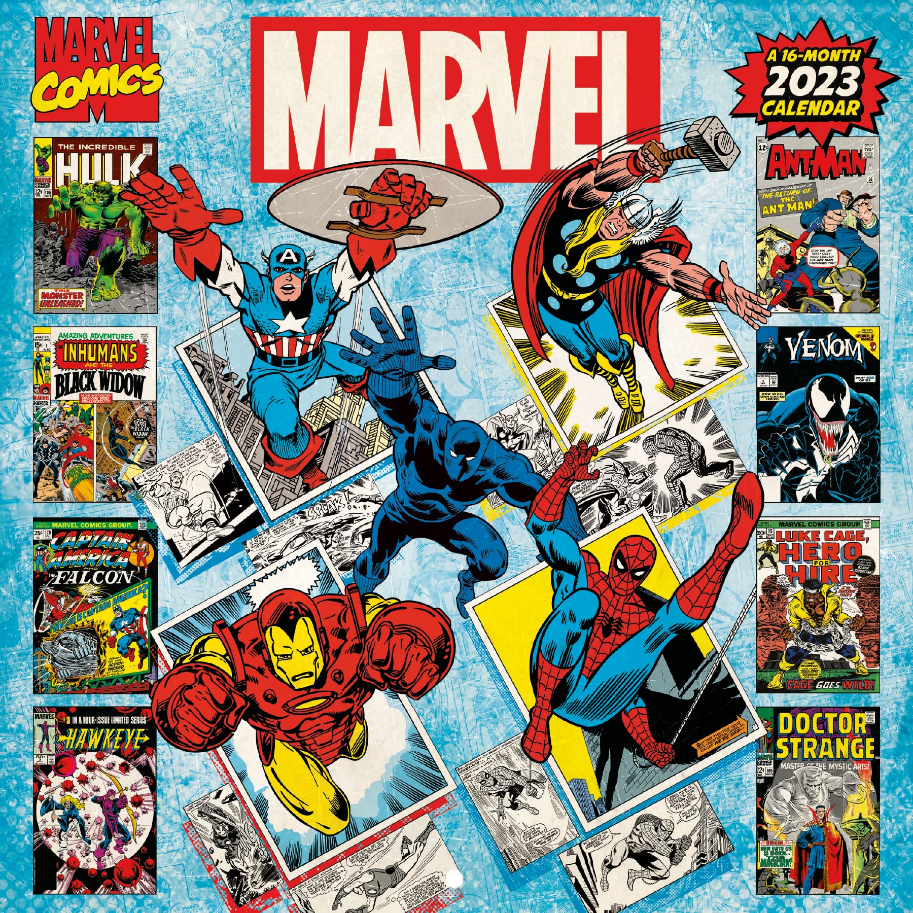 2023 Marvel Comics Mini Wall Calendar: Trends International ...