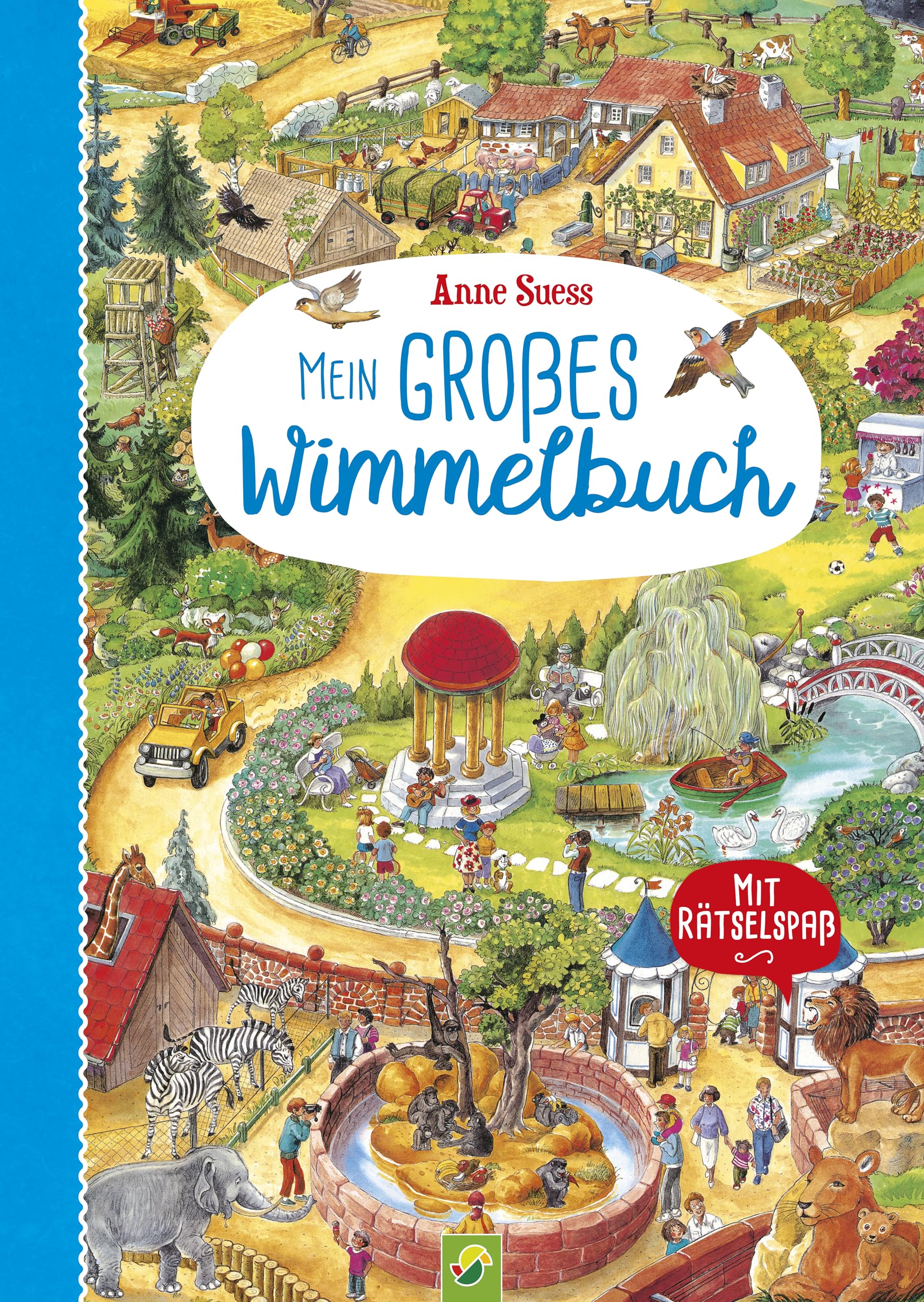Mein großes Wimmelbuch | Für Kinder ab 2 Jahren: Mit Rätselspaß ...