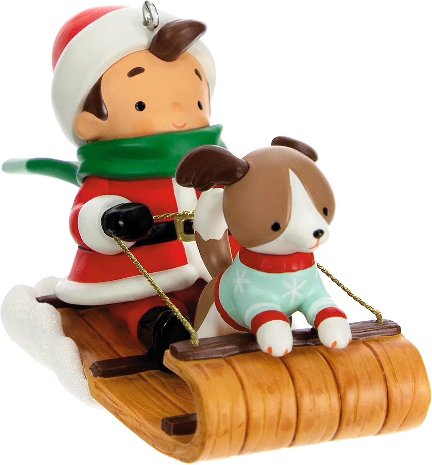 Amazon.com: Hallmark Keepsake Christmas Ornament 2023, Young Santa ...