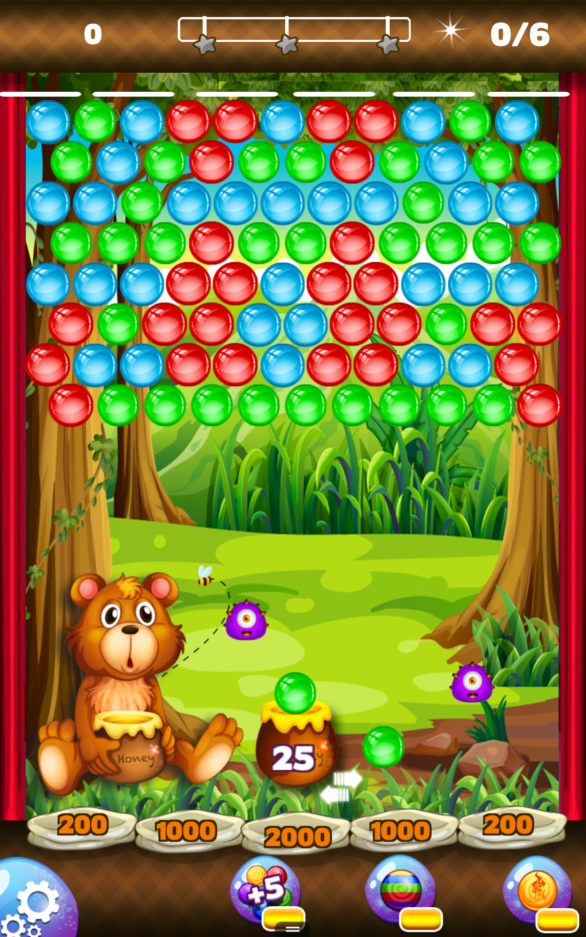 Fuzzy Honey Bear Bubble Blaster - App on Amazon Appstore