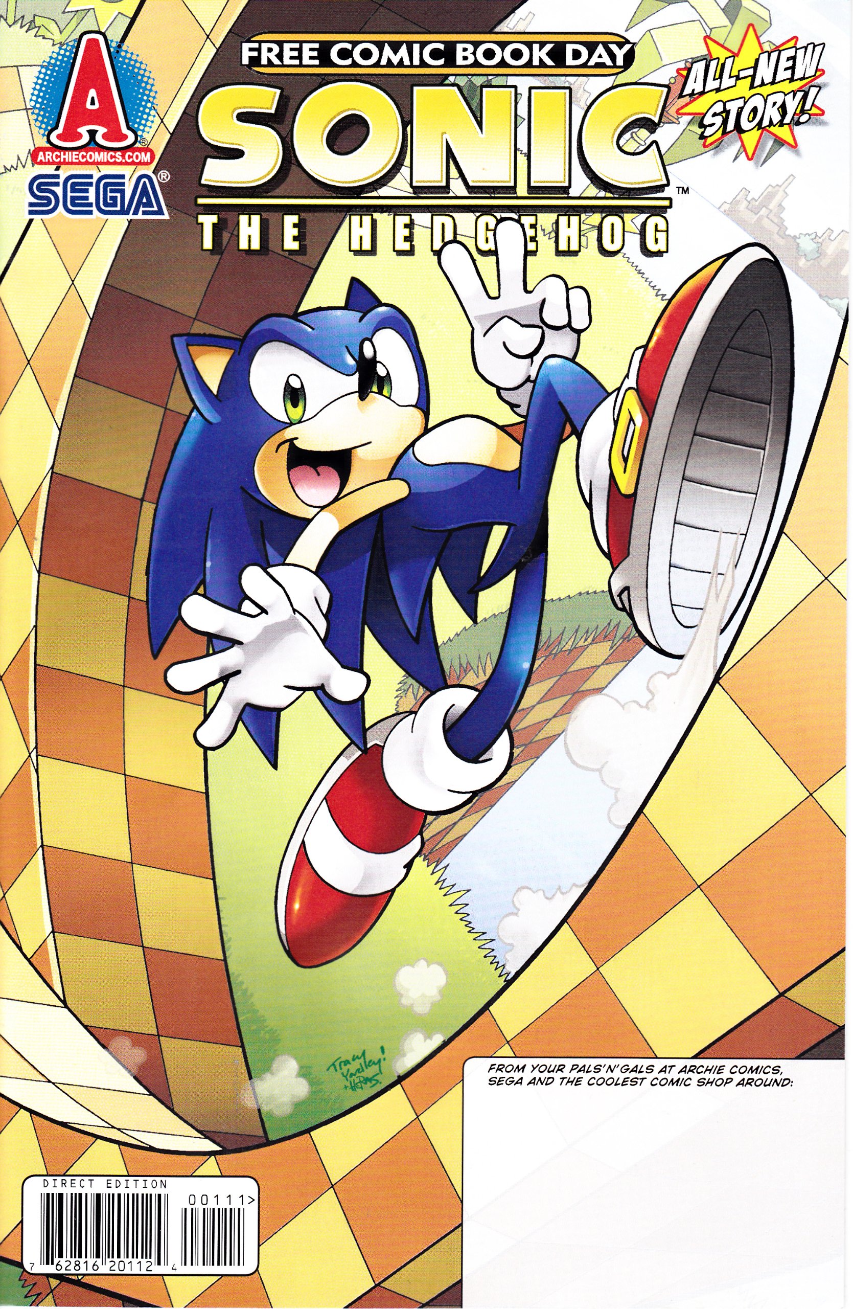 Amazon.com: Sonic the Hedgehog - Free Comic Book Day 2011: Ian Flynn ...