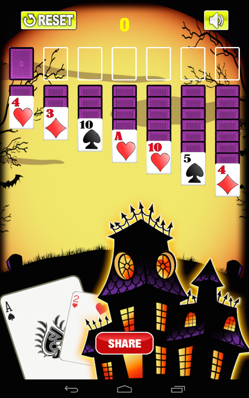 Haunted Hills Solitaire Scary - App on Amazon Appstore