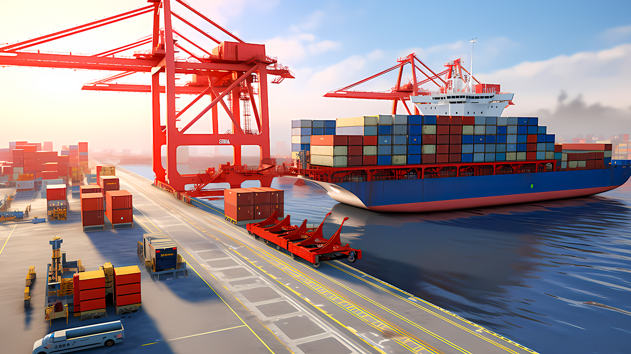 Transport Tycoon Cargo Ship Simulator 3D: Real Euro Transporter Truck ...