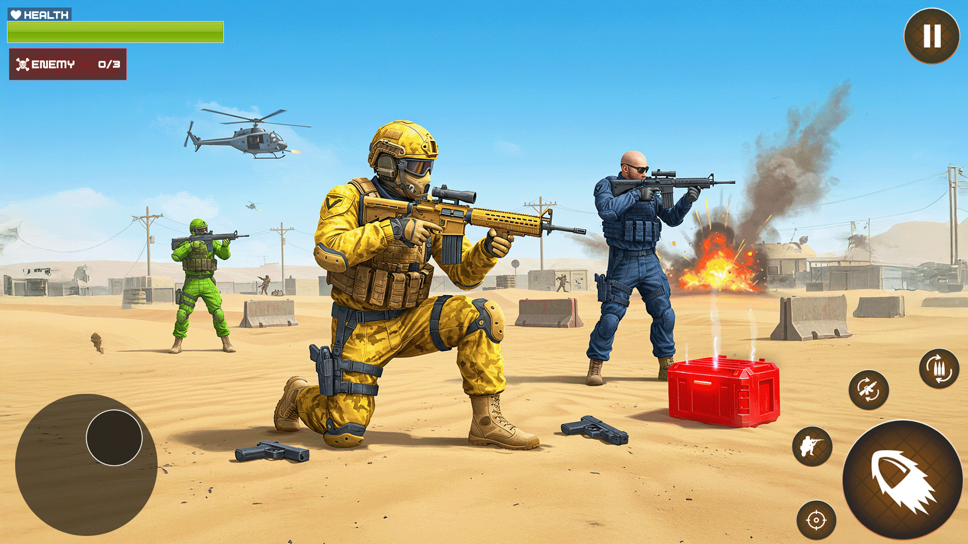 Real Commando Border Army Shooting Games - App on Amazon Appstore