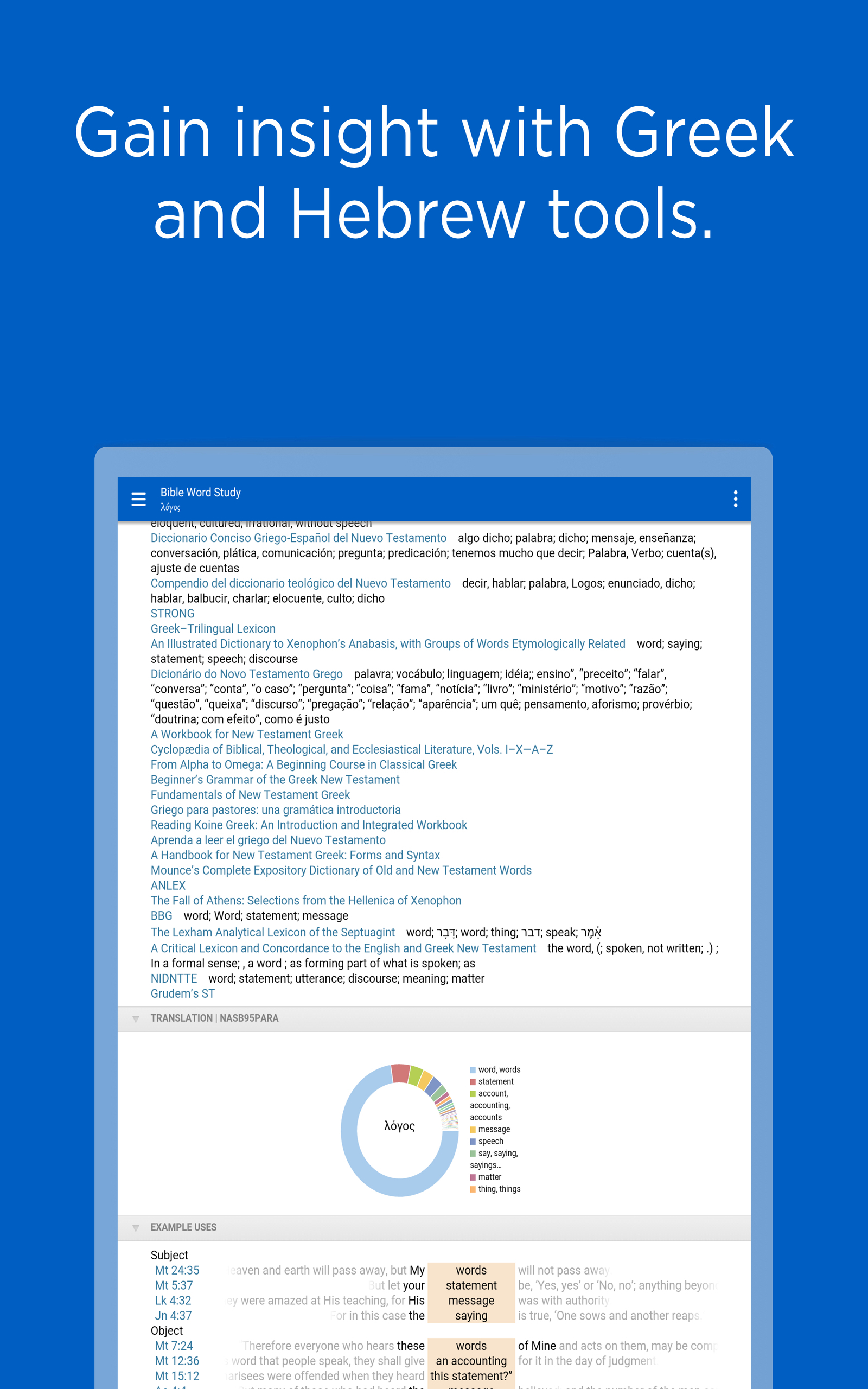 Logos Bible Study App:Amazon.com:Appstore for Android