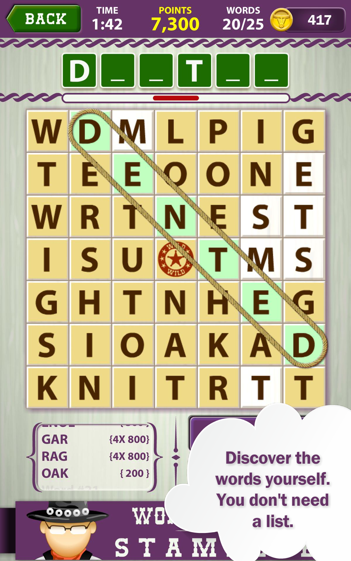 Word Roundup Stampede - Word Search:Amazon.com:Appstore for Android