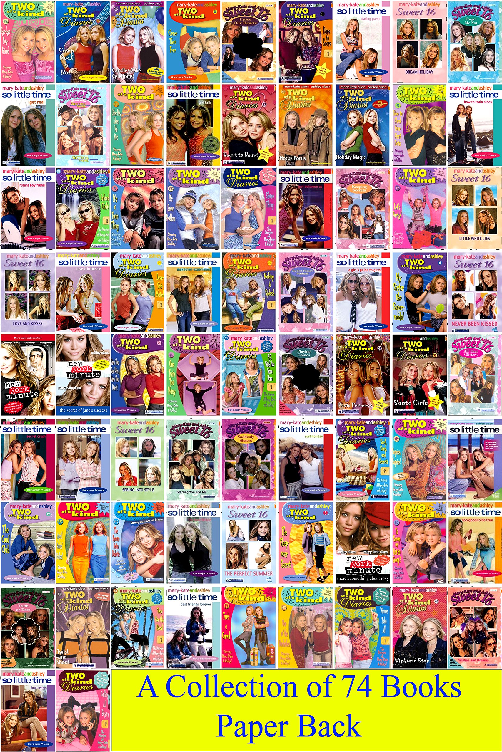 Mary-Kate and Ashley Series Books Set - A Collection of 74 Titles: Lary ...