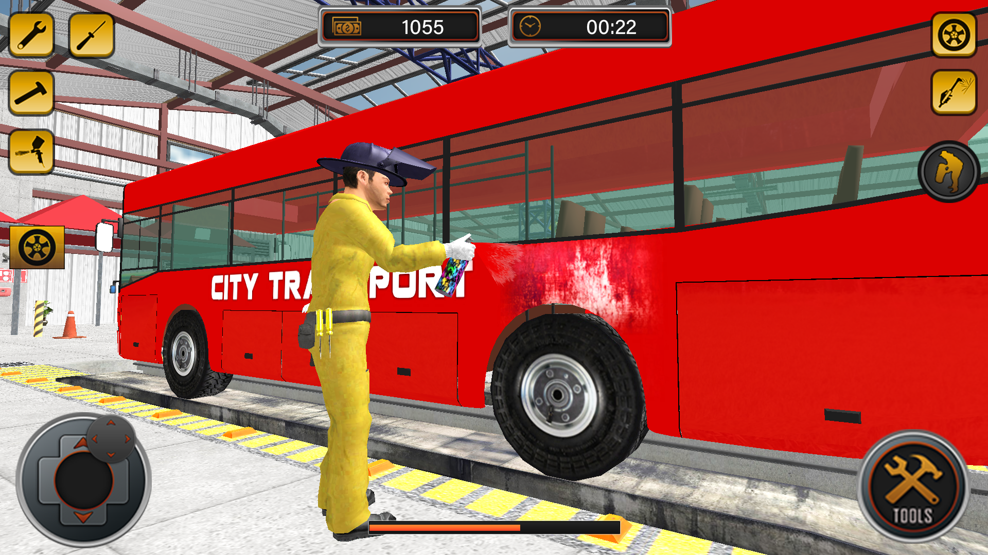 Real Bus Mechanic Simulator 3D - Car Garage Repair Workshop Sim - App ...