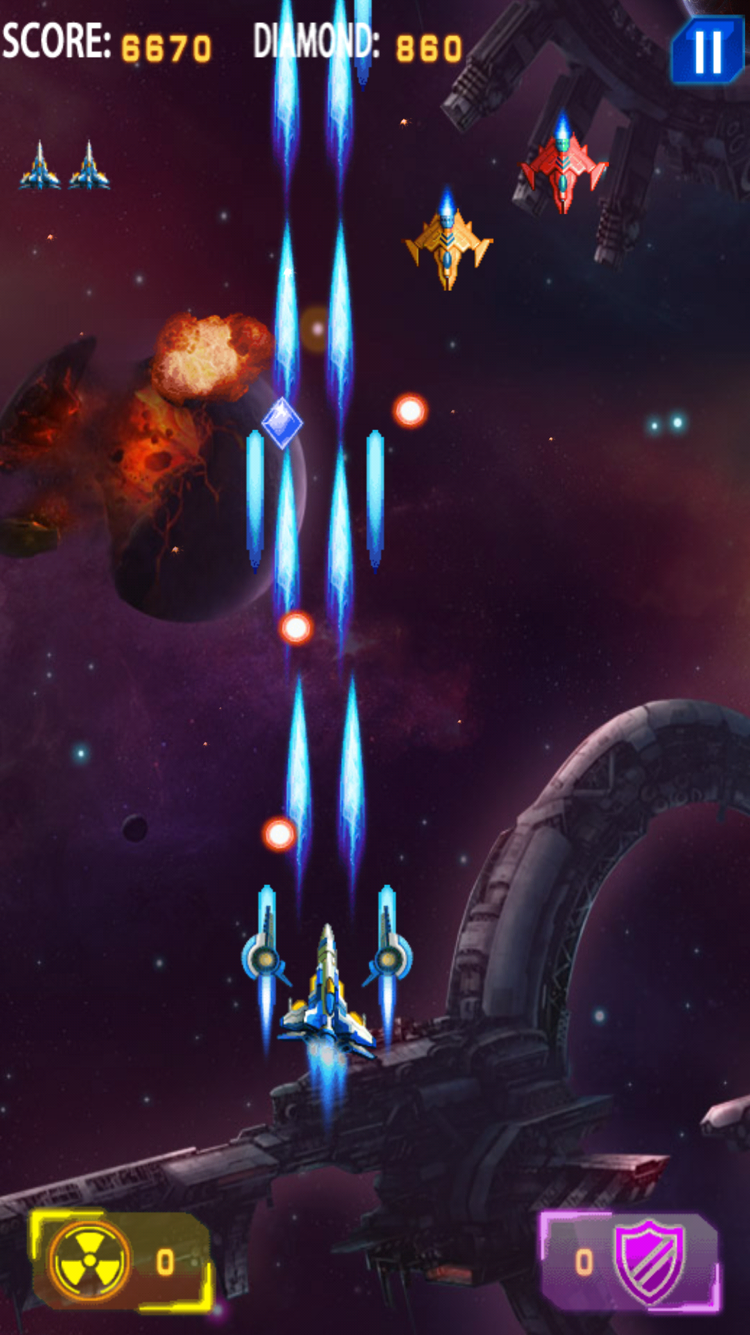 Galaxy Wars: Space Defense - App on Amazon Appstore