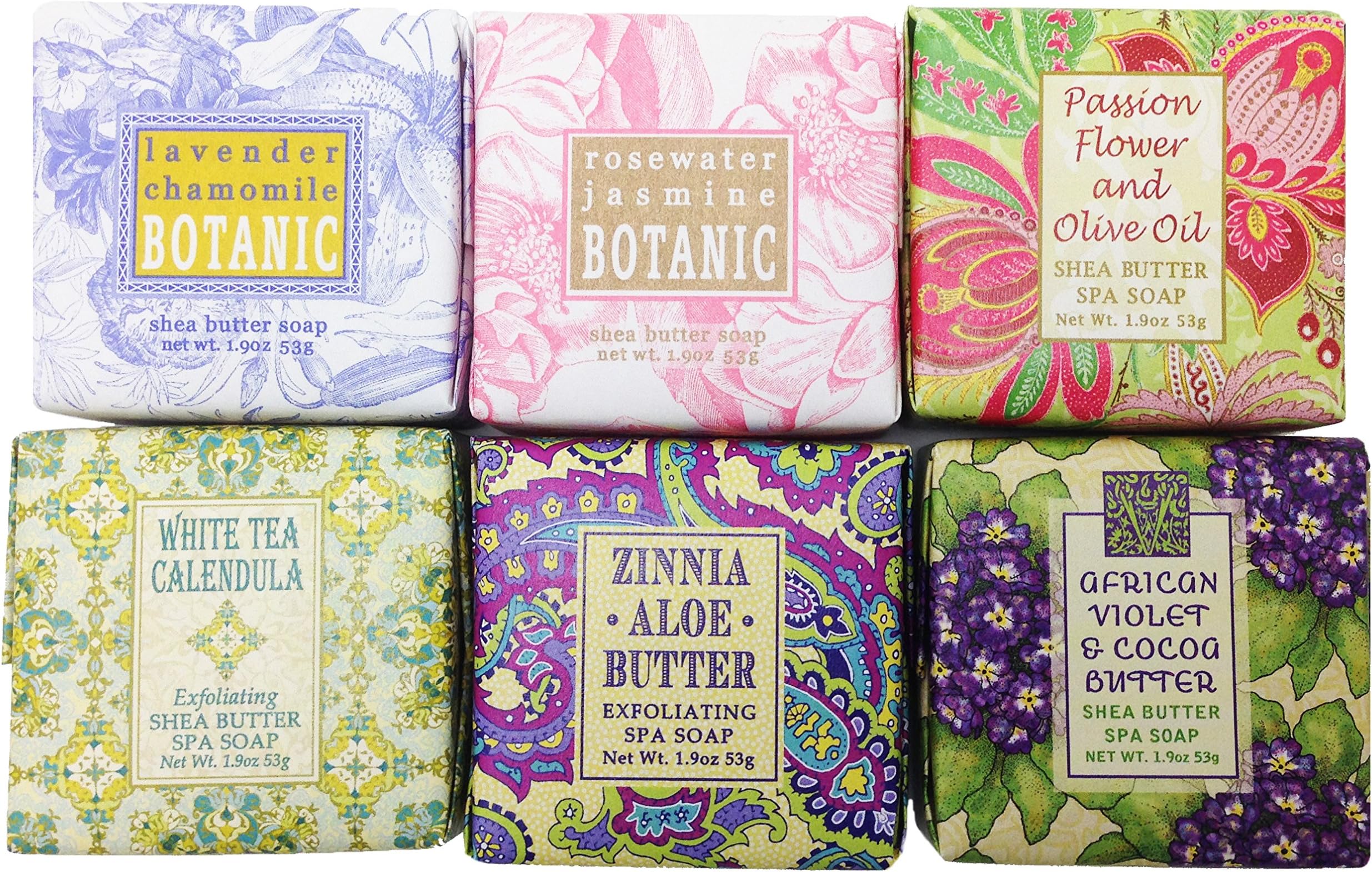 Amazon.com : Greenwich Bay Trading Company Soap Sampler 1.9oz bars by ...