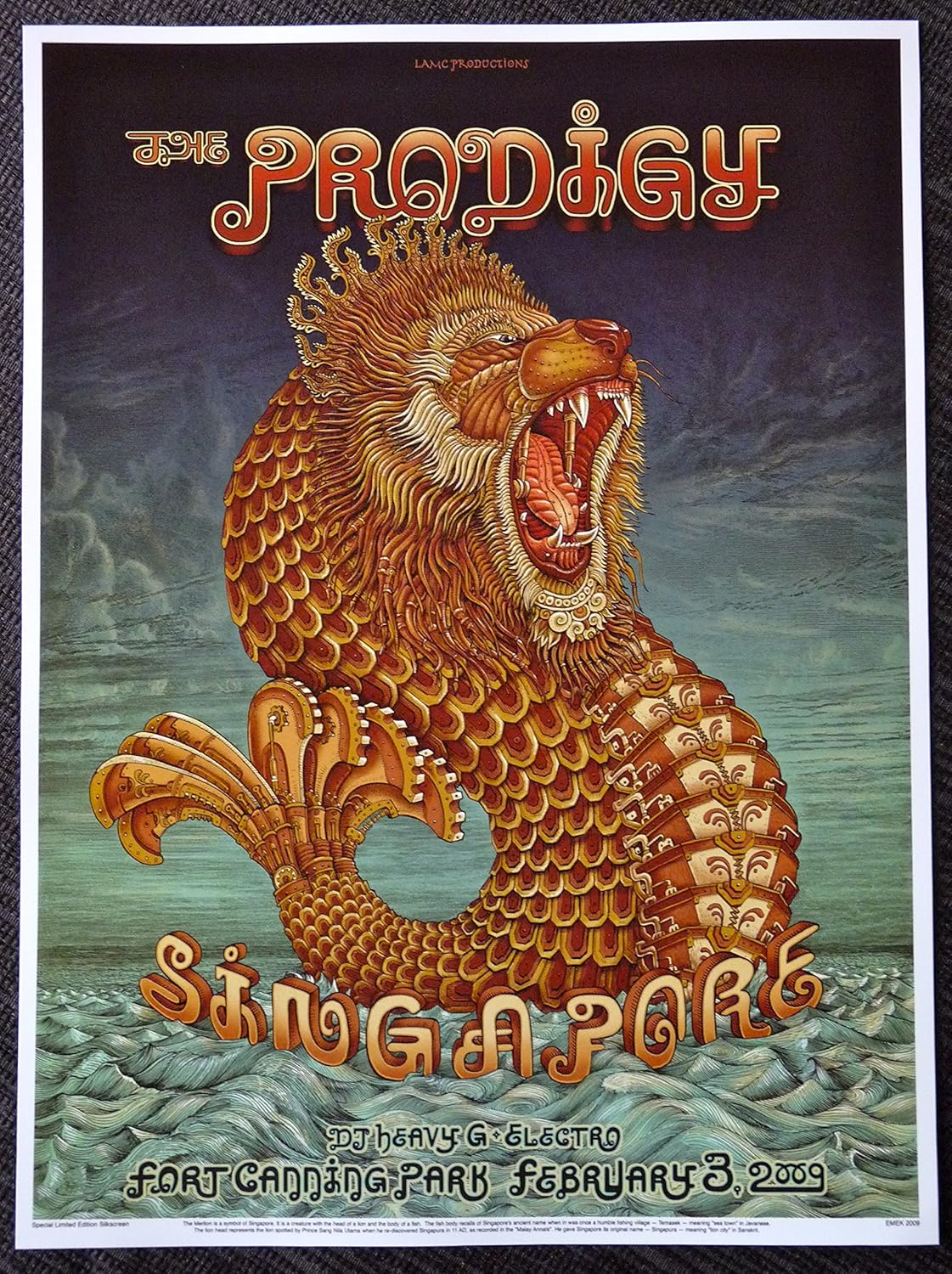 Amazon.com: The Prodigy - Live in Singapore 2009 - Concert Gig Mini ...