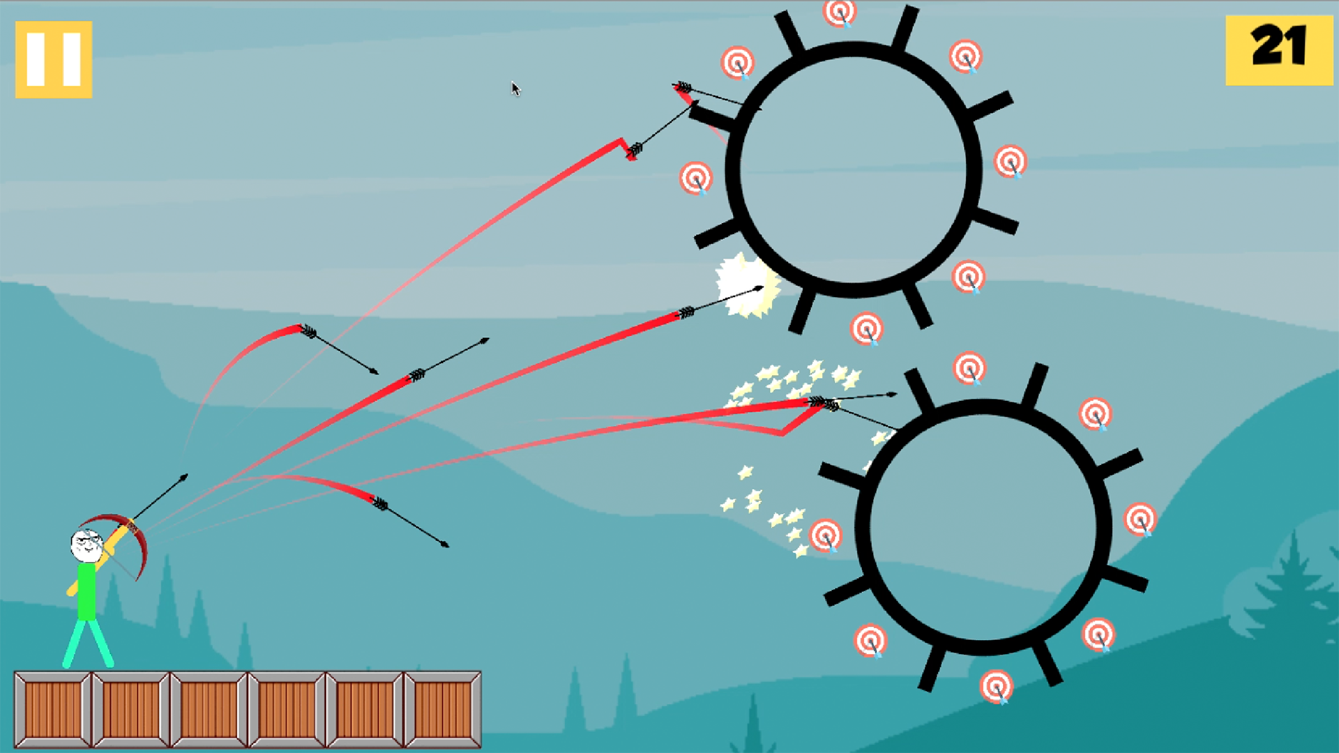 Troll Face Stickman Archer - Longbow Archery Quest:Amazon.co.uk ...