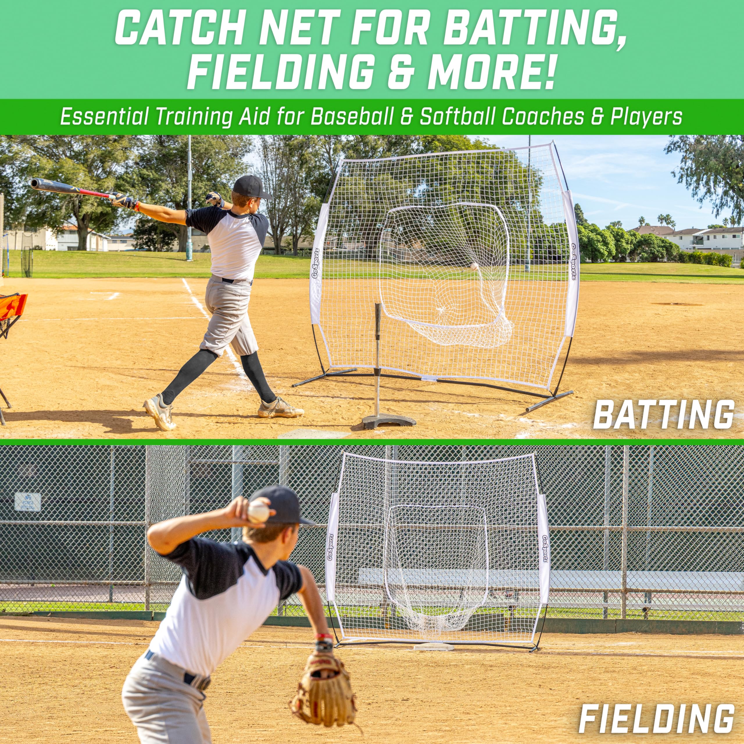 Snapklik.com : GoSports Team Tone 7 Ft X 7 Ft Baseball & Softball ...
