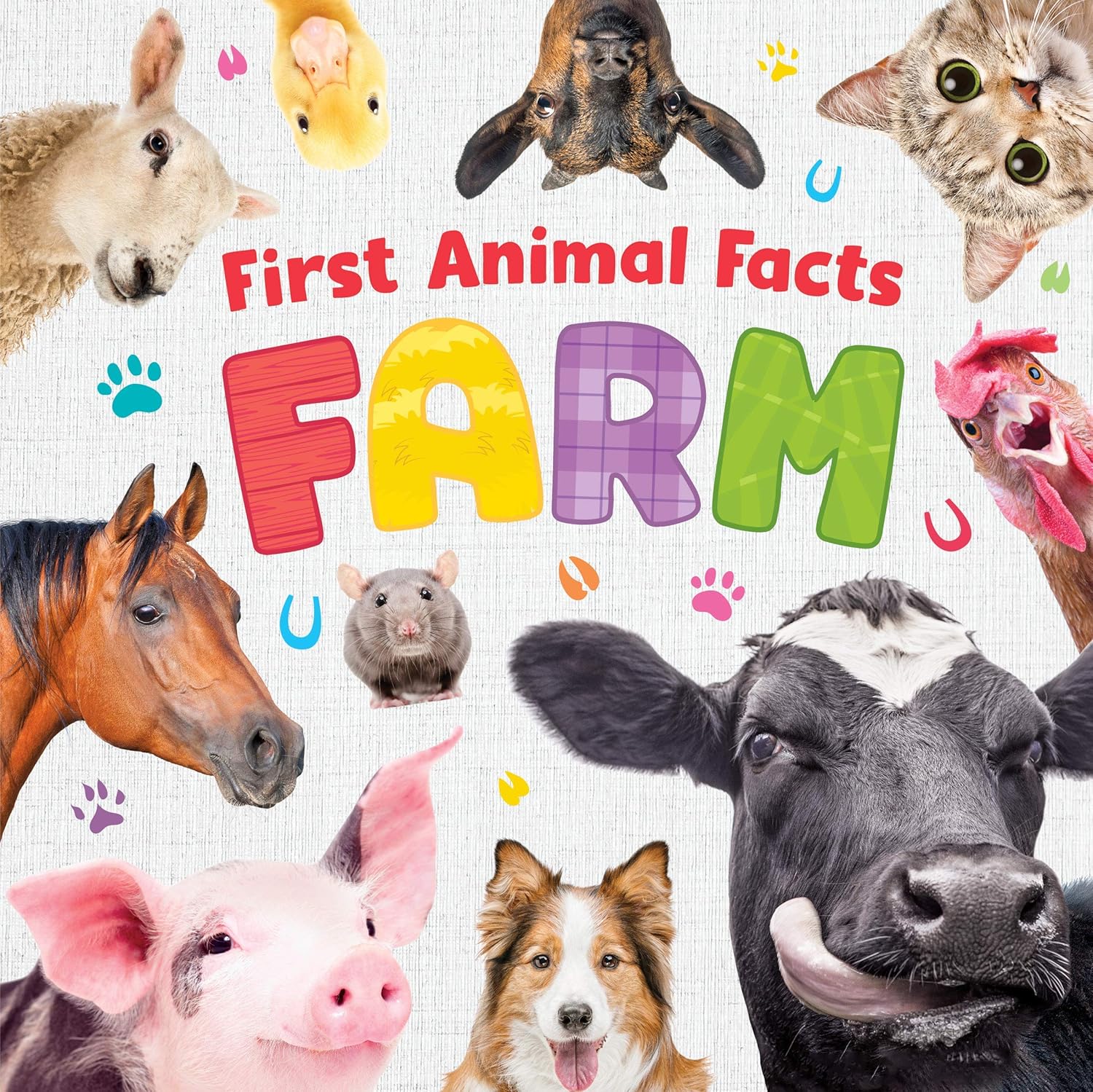First Animal Facts: Farm-Adorable Fact Book made Especially for Little ...