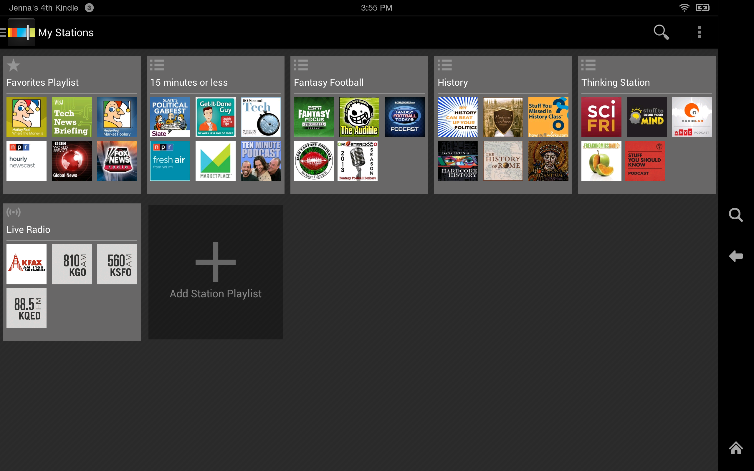 Stitcher Radio for Podcasts - App on Amazon Appstore