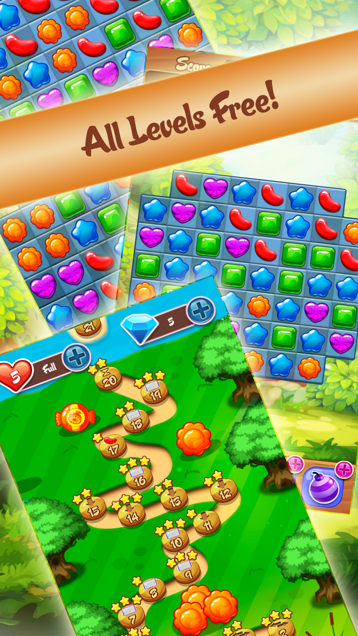 Jelly Quest - bejewel garden mania - App on Amazon Appstore