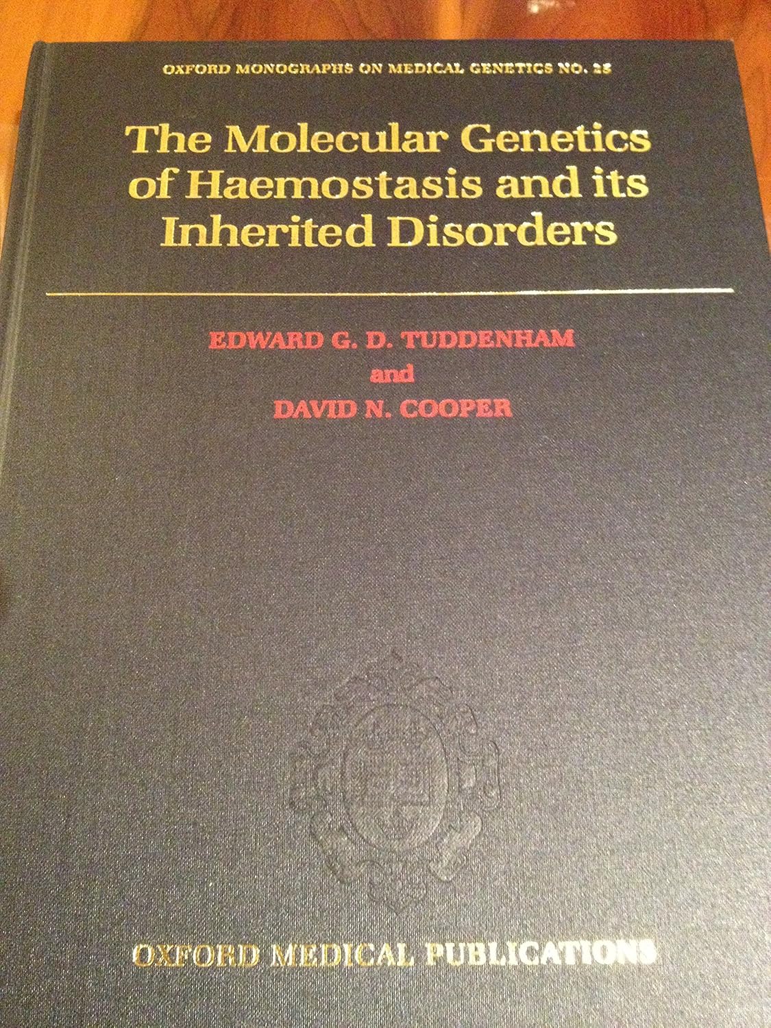 The Molecular Genetics of Haemostasis and Its Inherited Disorders ...