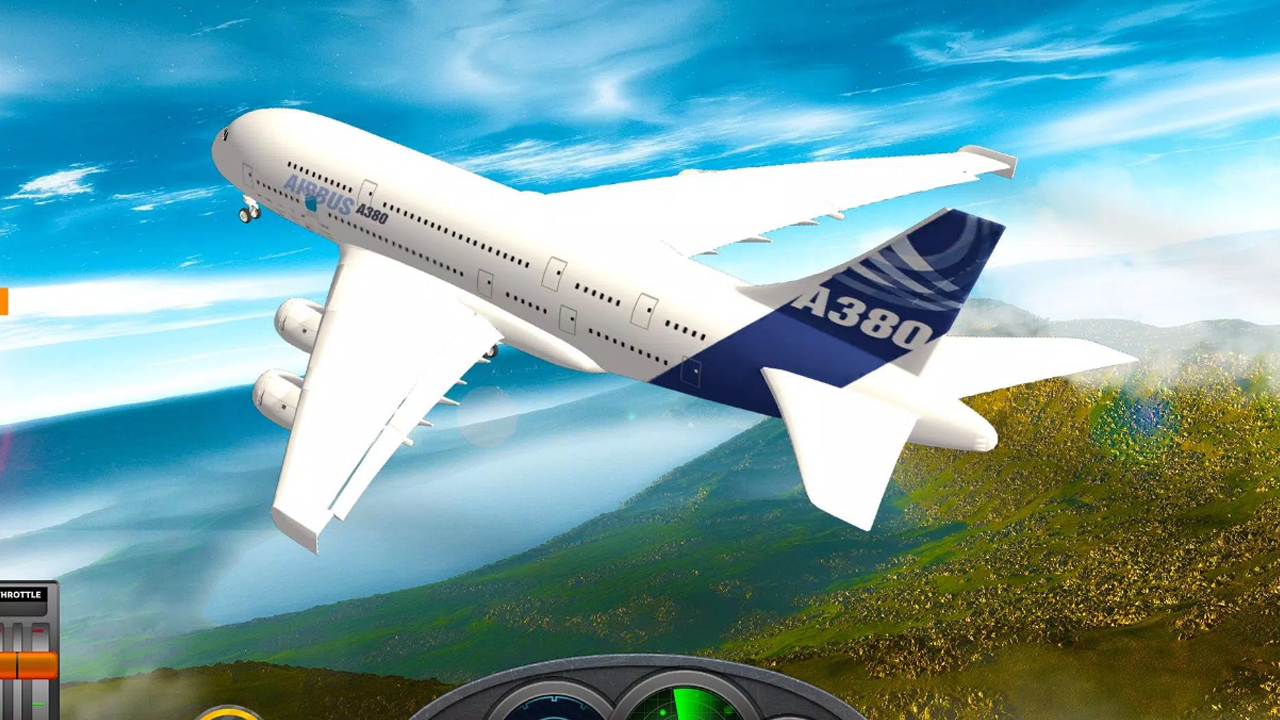 Airplane Flight Simulator Pilot Landing Adventure Stealth tecnology ...