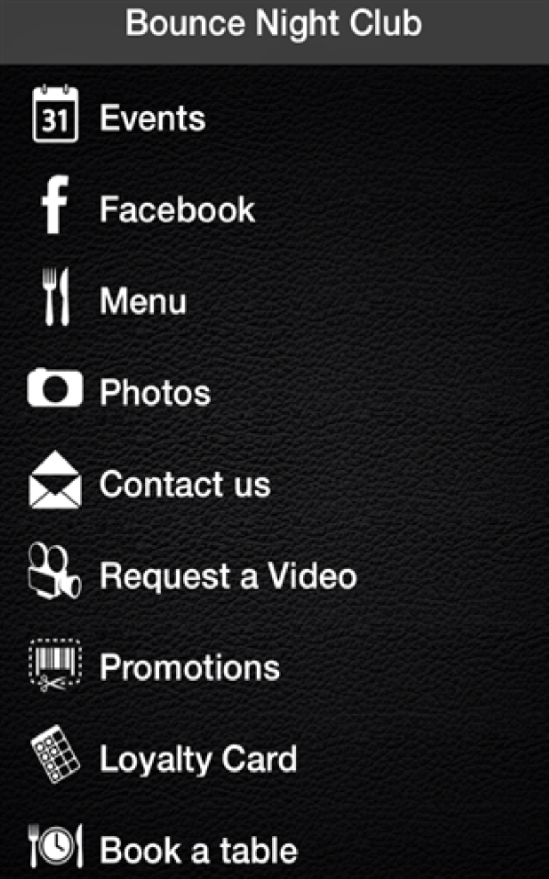 Aplicación Bounce Night Club en Amazon Appstore