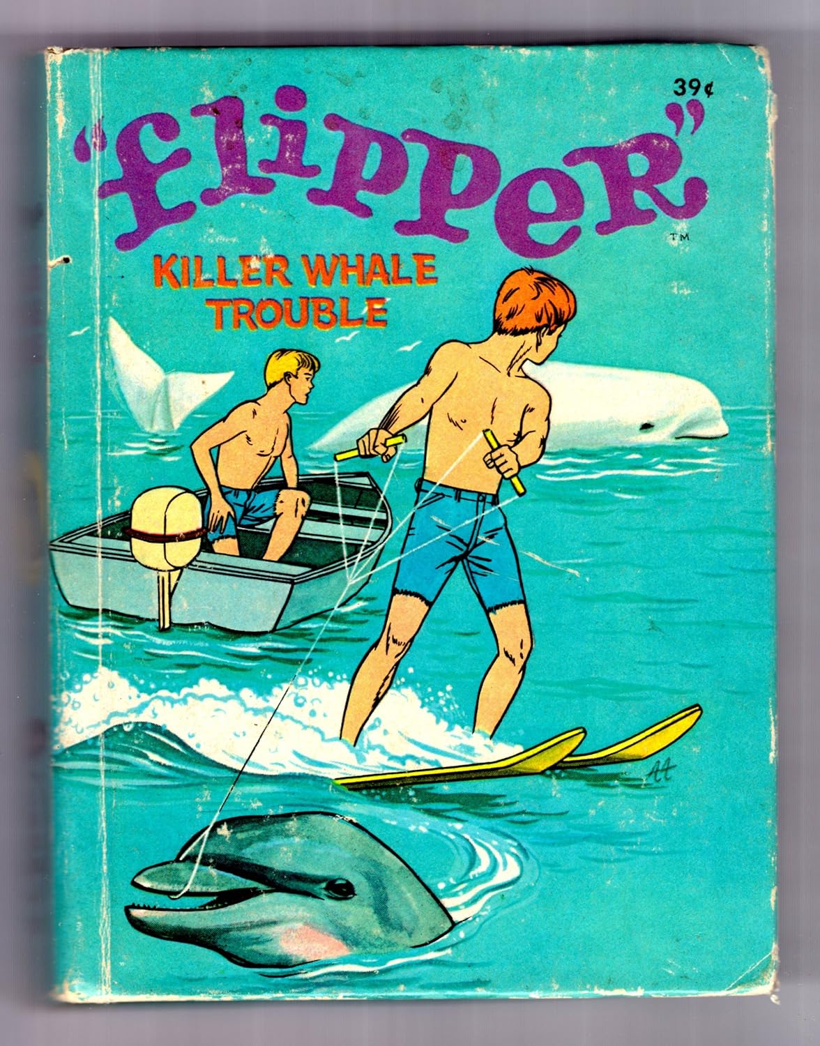 Flipper - Killer Whale Trouble: elrick, george s.: Amazon.com: Books