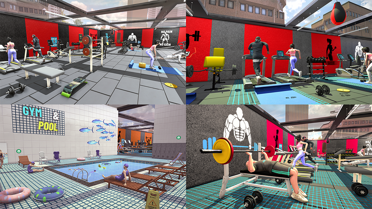 Pro Gym Simulator 2024 Games: Gym Tycoon Builder Simulator 3D - App on ...