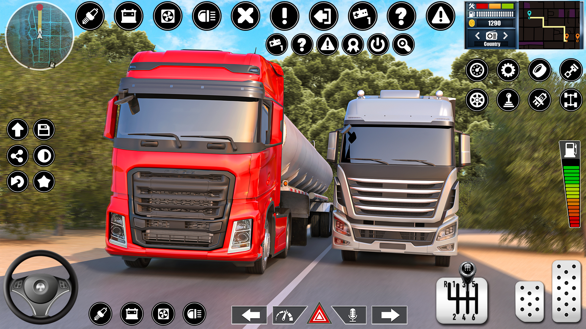 USA Oil Tanker Truck Driving Games 2024 - Real Open World Truck Parking ...