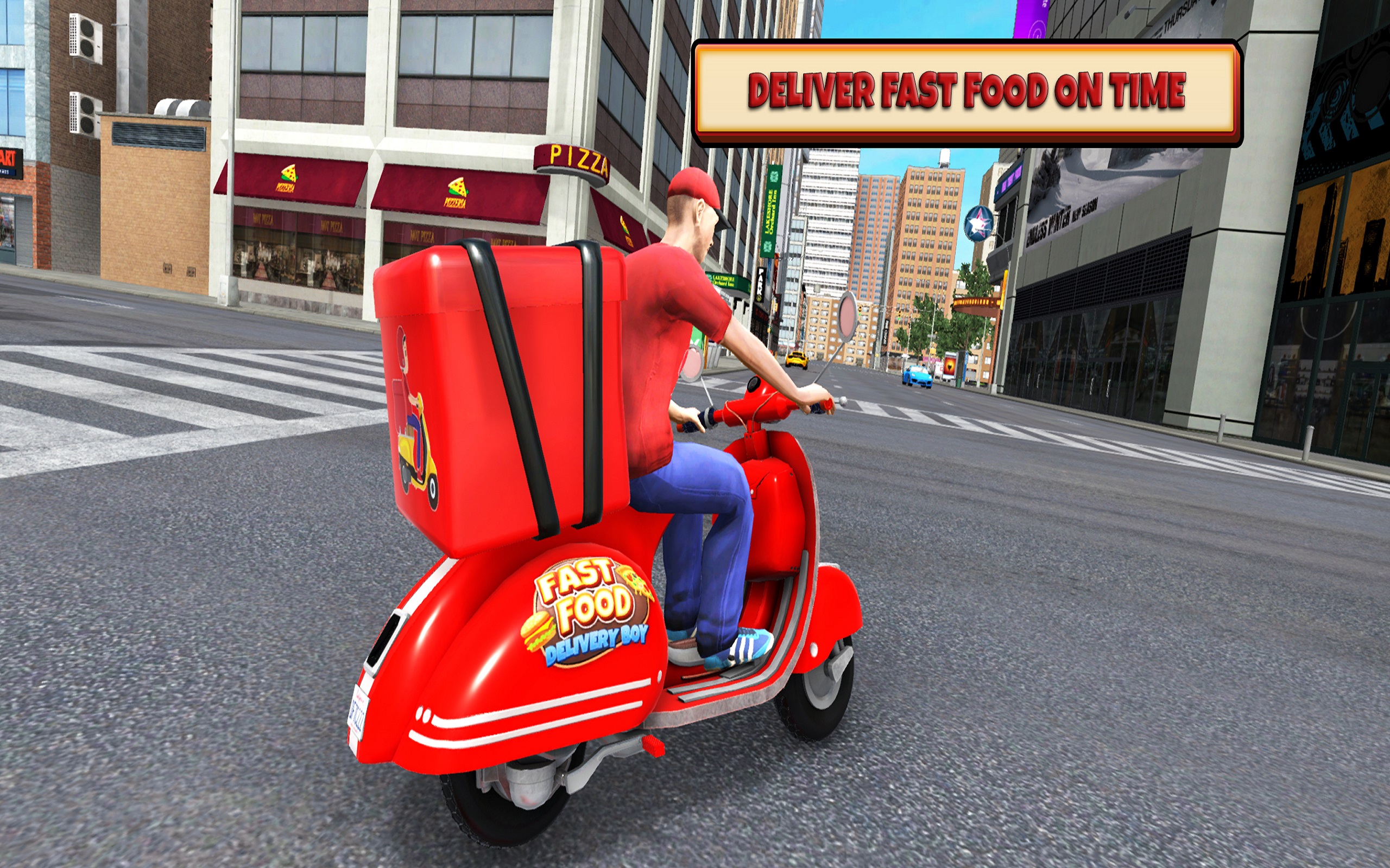 Pizza Delivery Real City Bike - App on Amazon Appstore