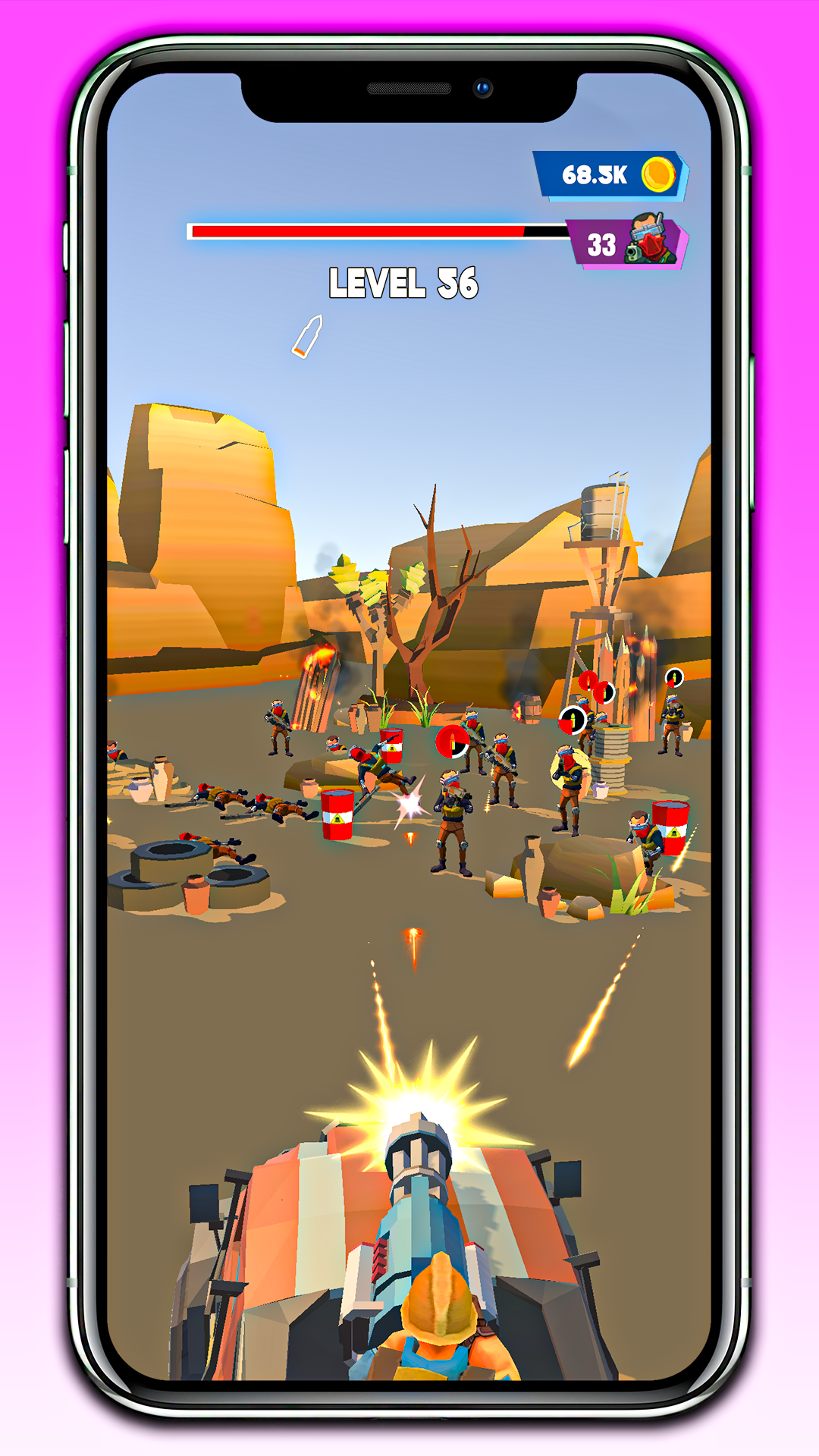 Gun Strike Shooting War Strategic Combat Rush: Gunfight Enemies ...