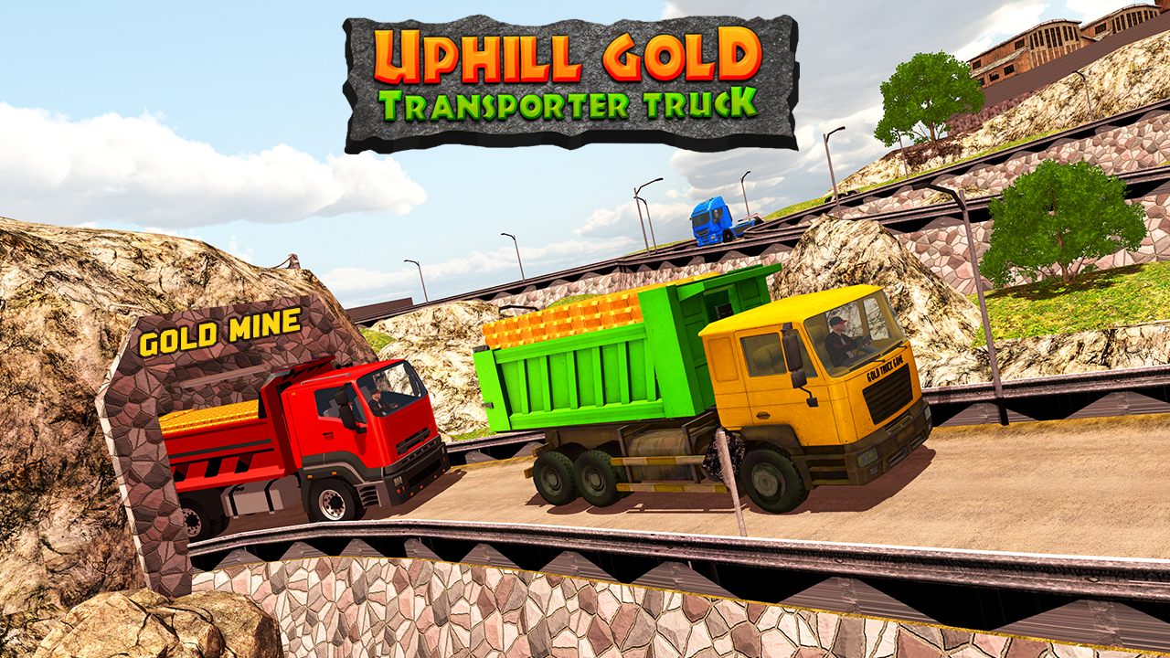 Gold Transport Truck Simulator: Gold Digger Mining Games - American ...