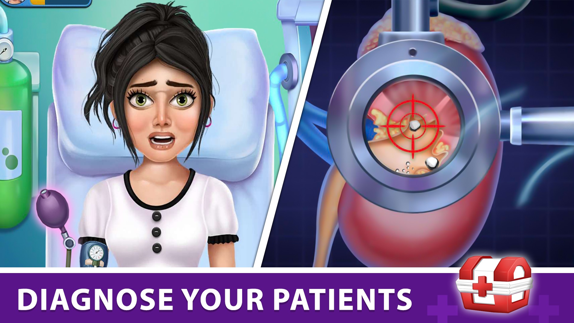 CareFort Hospital games: Doctor care surgery simulator games offline. Doctor mania play free ...