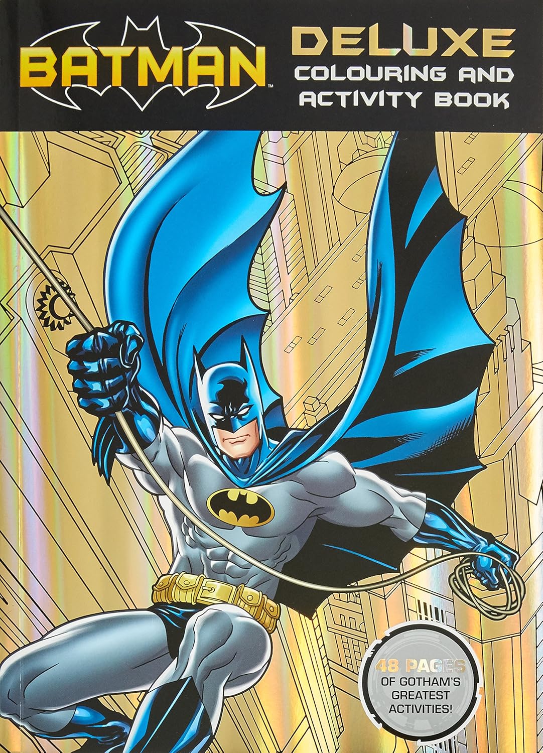 Batman Deluxe Colouring and Activity Book: unknown author ...