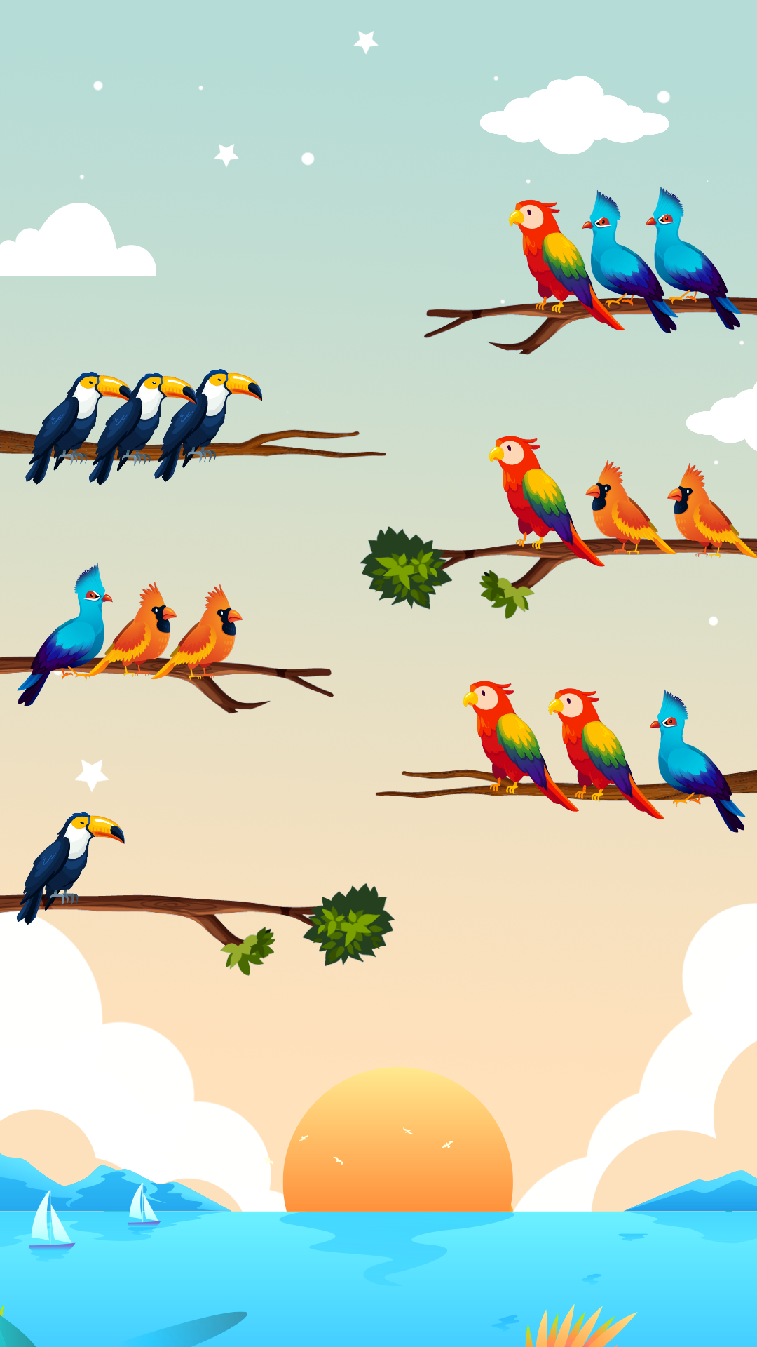 Bird Sort Master Color Puzzle: Bird Sorting Match Brain & Puzzle ...