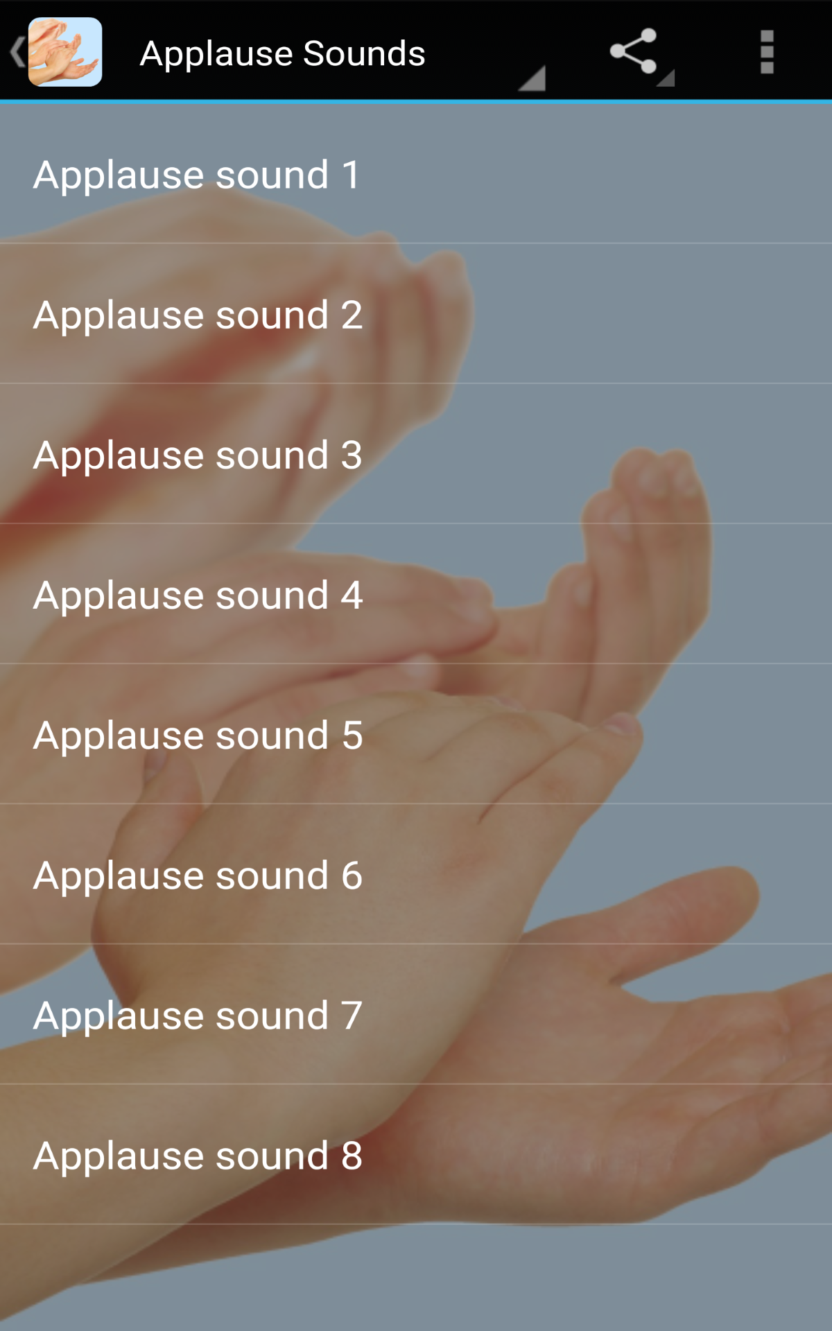 Applause Sounds - App on the Amazon Appstore