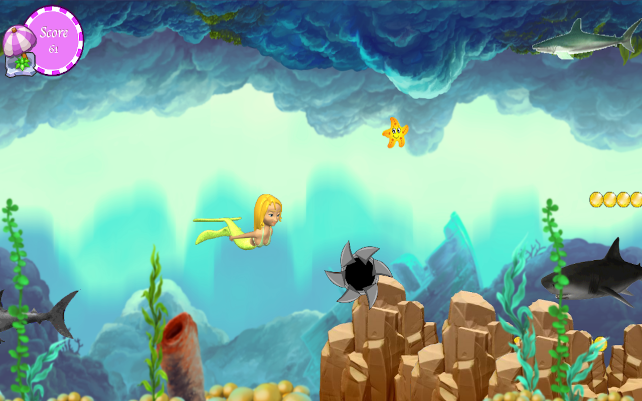 Princess Shark Attack Mermaid - App on Amazon Appstore